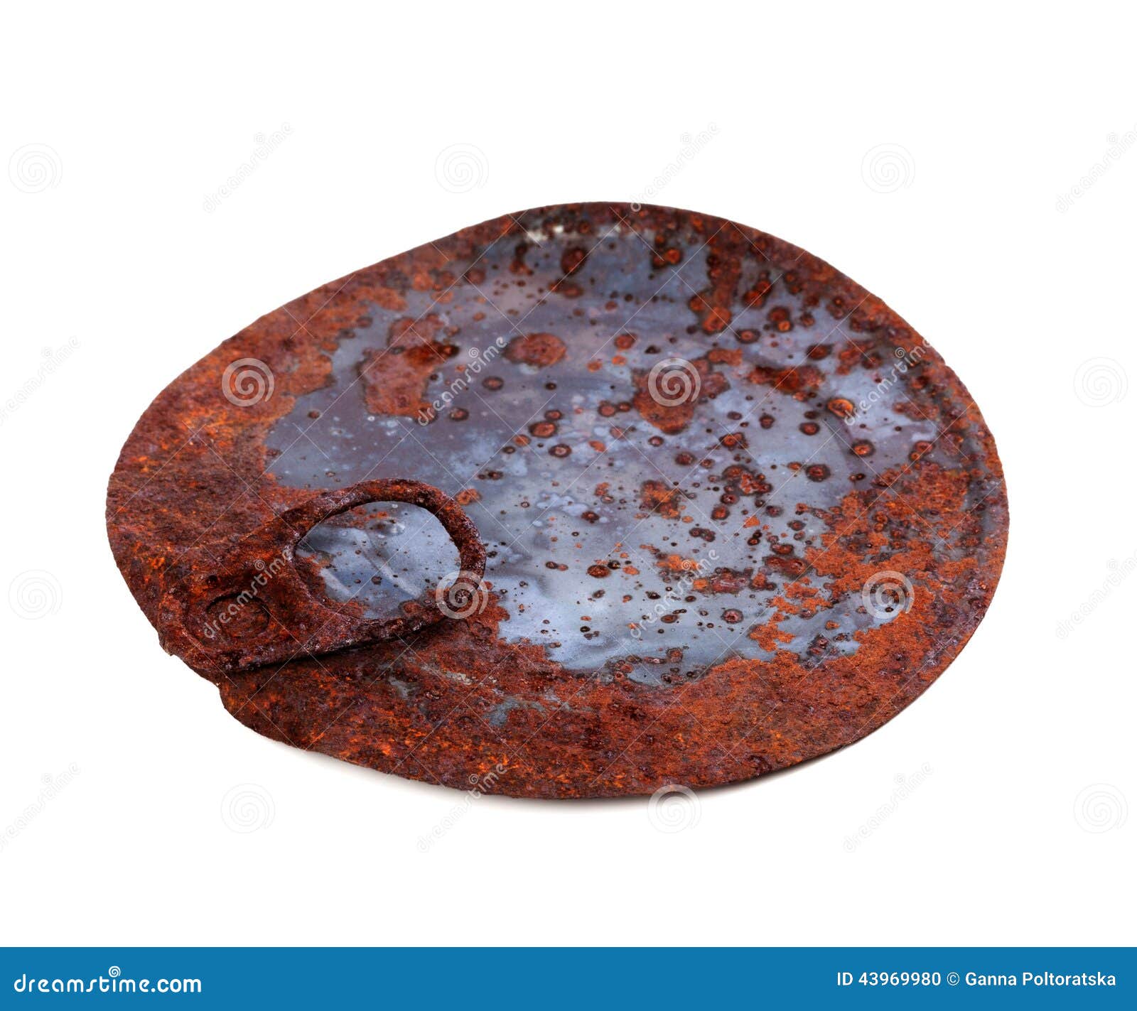 Old rusty cap of tincan stock photo. Image of preserved - 43969980