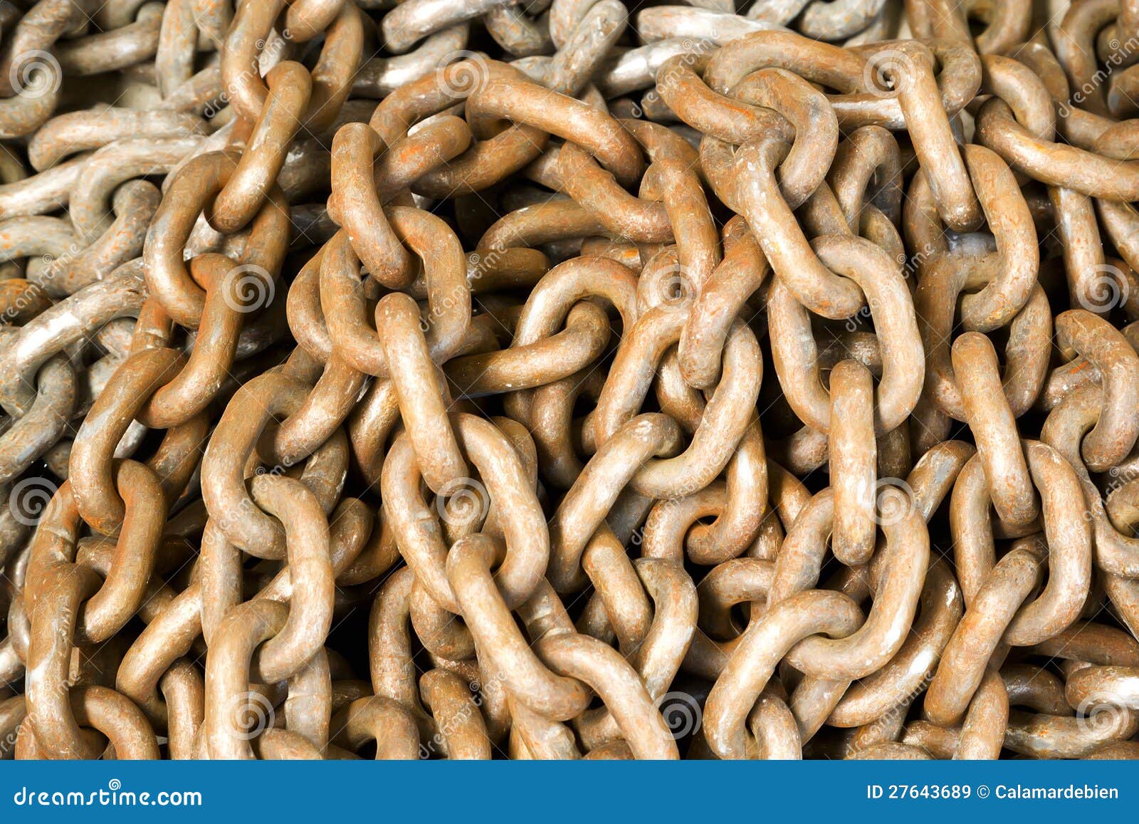 Old rusty chain stock image. Image of link, attach, material - 27643689
