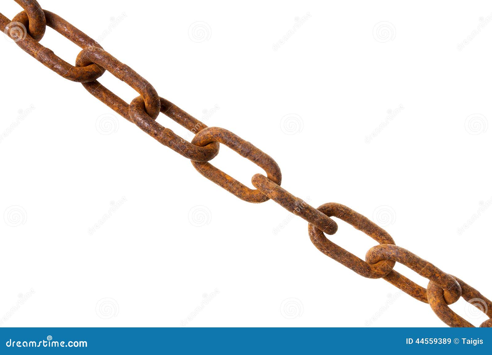 Old rusty chain stock image. Image of concept, cutout - 44559389