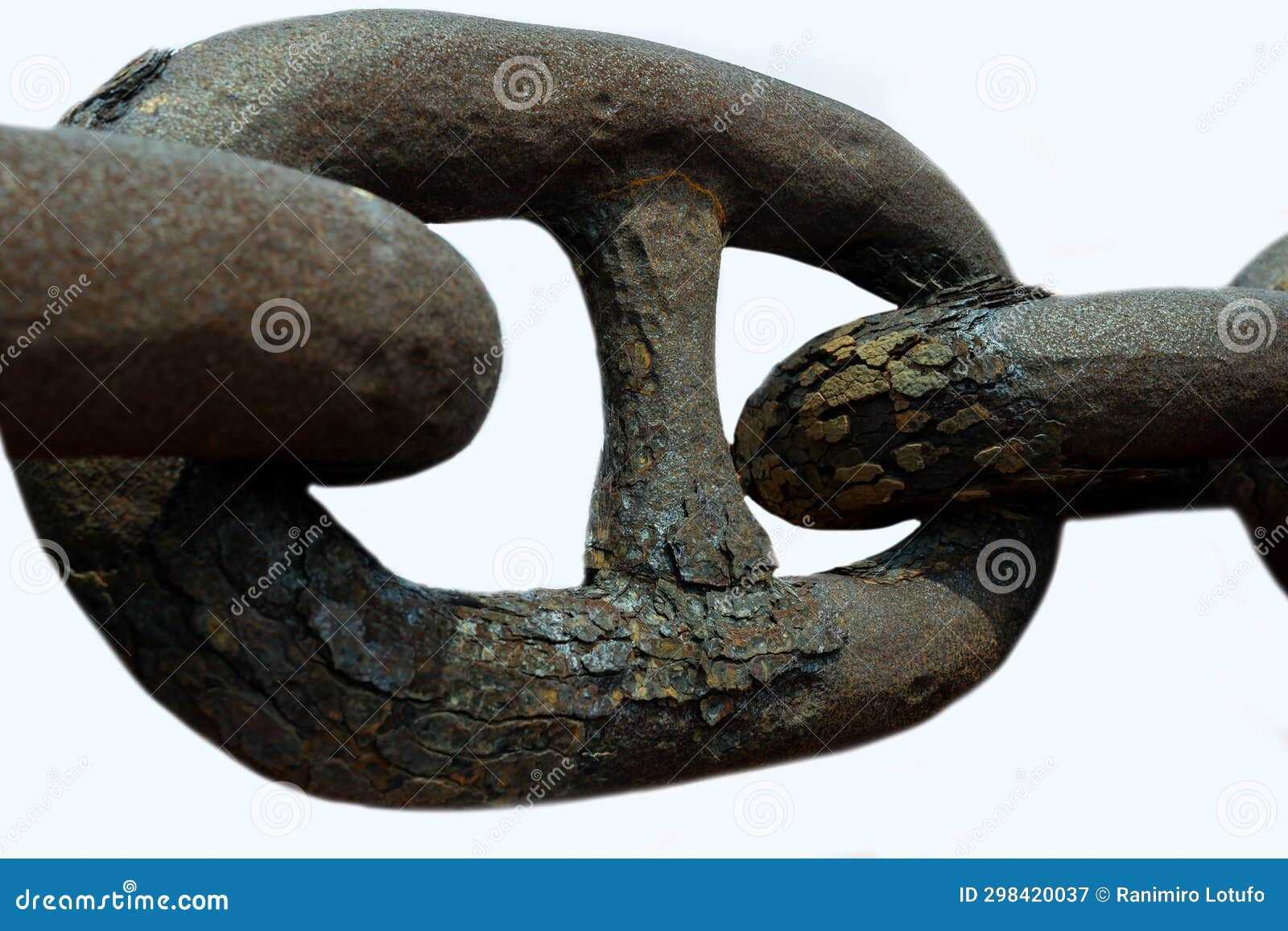 Old Rusty Chain. Rusty Chain Texture Stock Image - Image of security ...