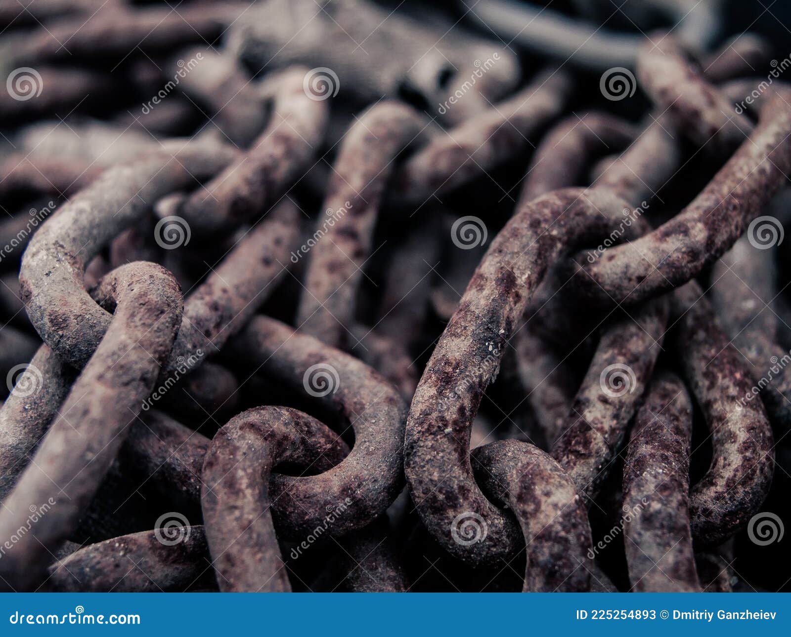 Rusty shackles stock image. Image of anxiety, captivity - 225254893