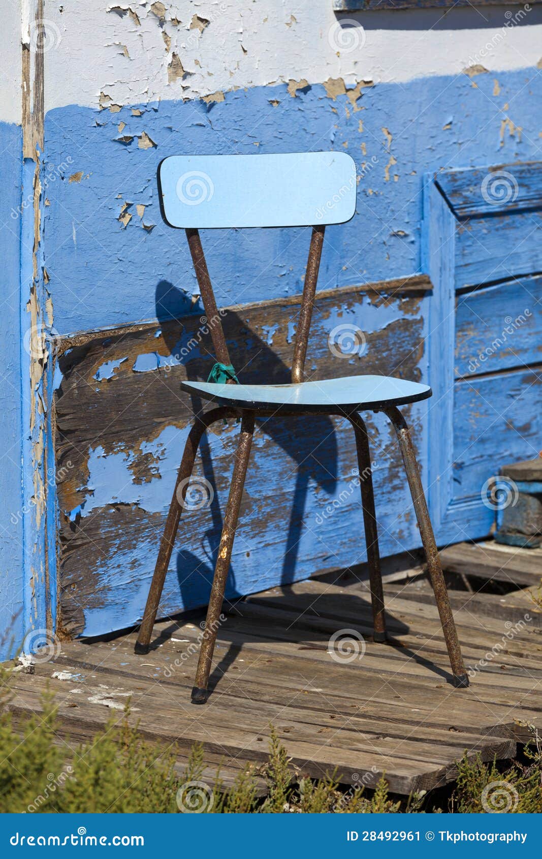Old rusty chair stock image. Image of color, outdoor - 28492961