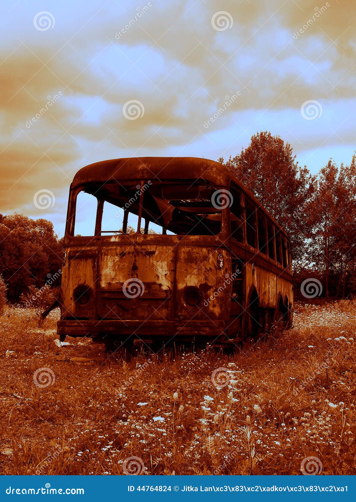 Old rusty coach stock photo. Image of brown, colour, bright - 44764824