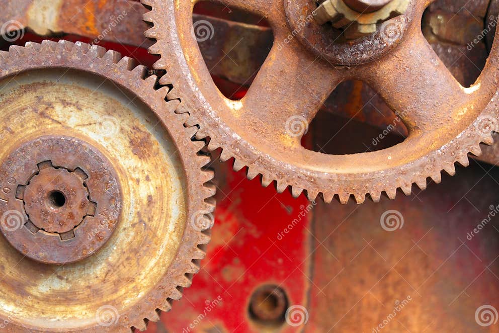 Old Rusty Cogs. stock photo. Image of design, rusty, scrap - 67448428