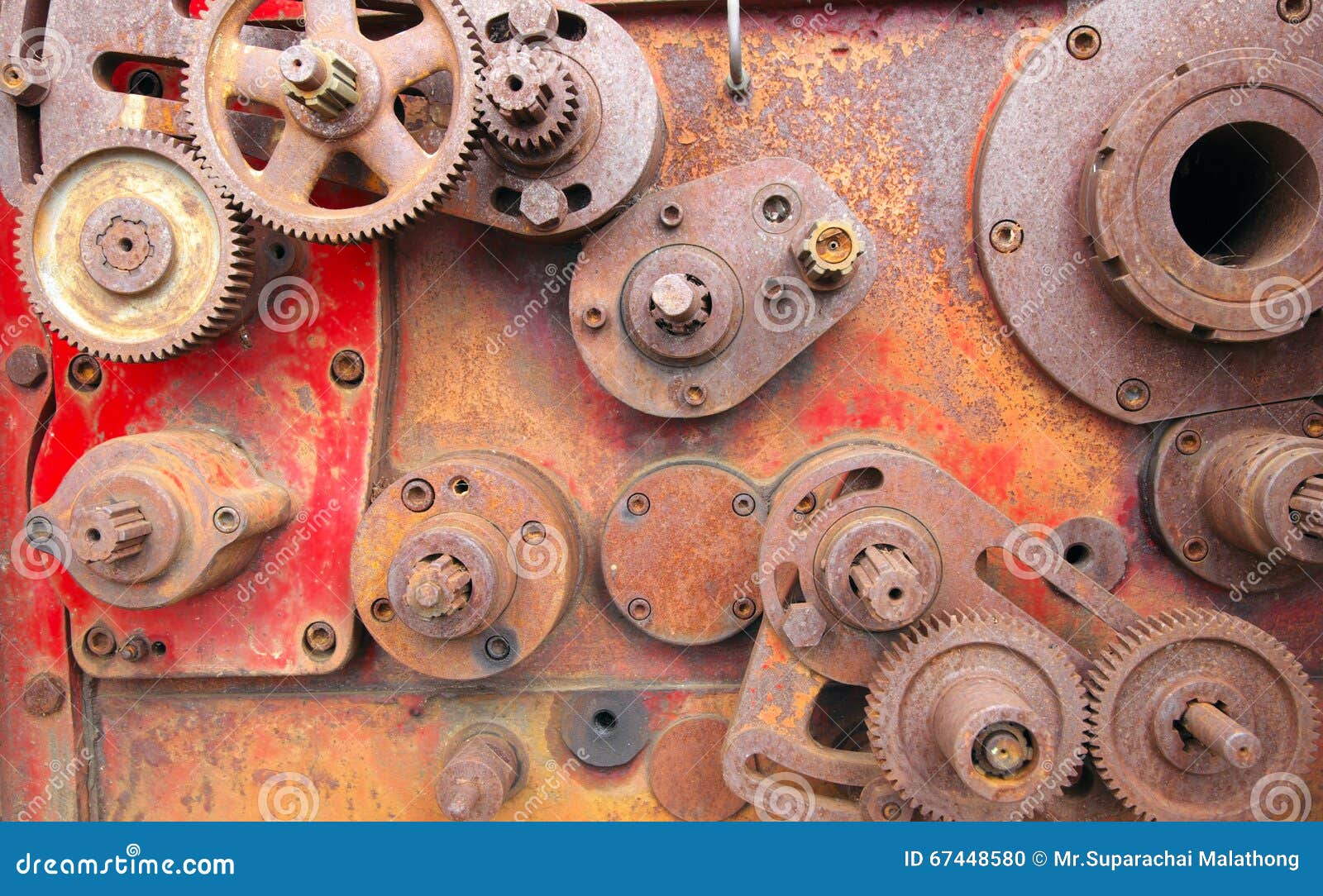 Old Rusty Cogs stock photo. Image of spin, macro, cogwheels - 67448580