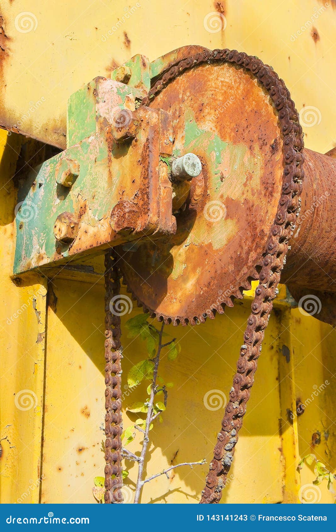 Old Rusty Cogwheel - Concept Image Stock Image - Image of machine ...