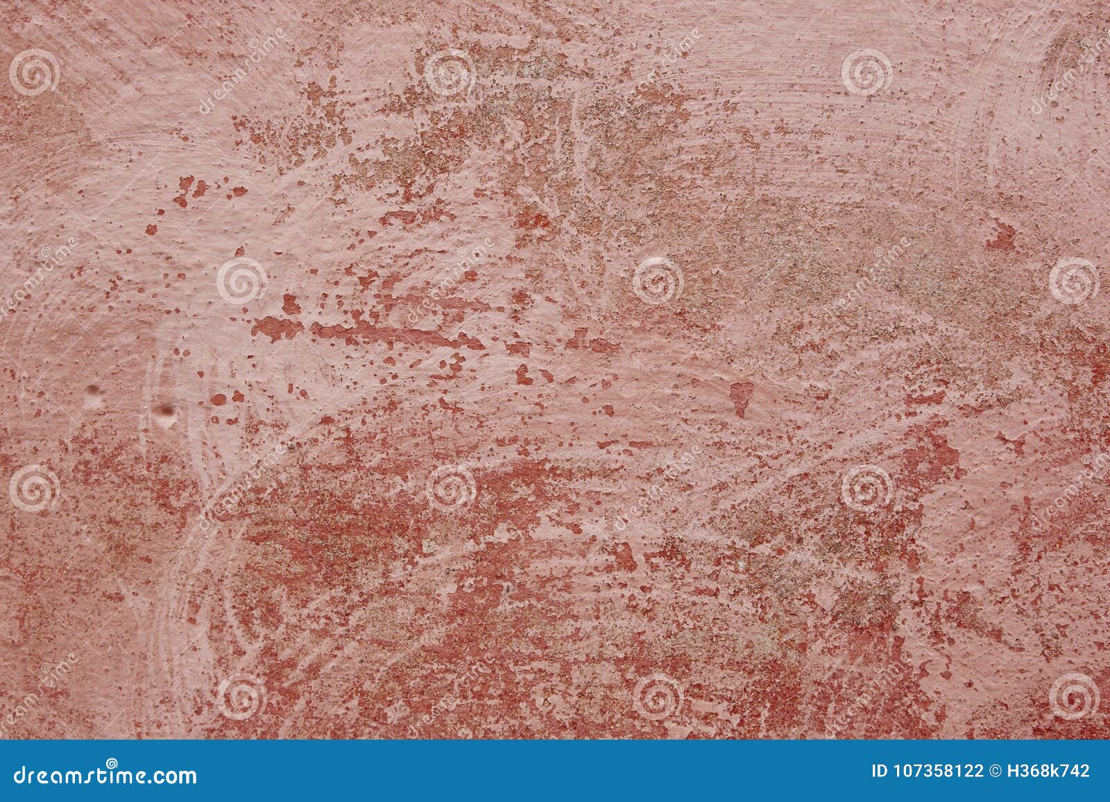 Old Rusty Concrete Red Wall. Textured Background Stock Photo - Image of ...