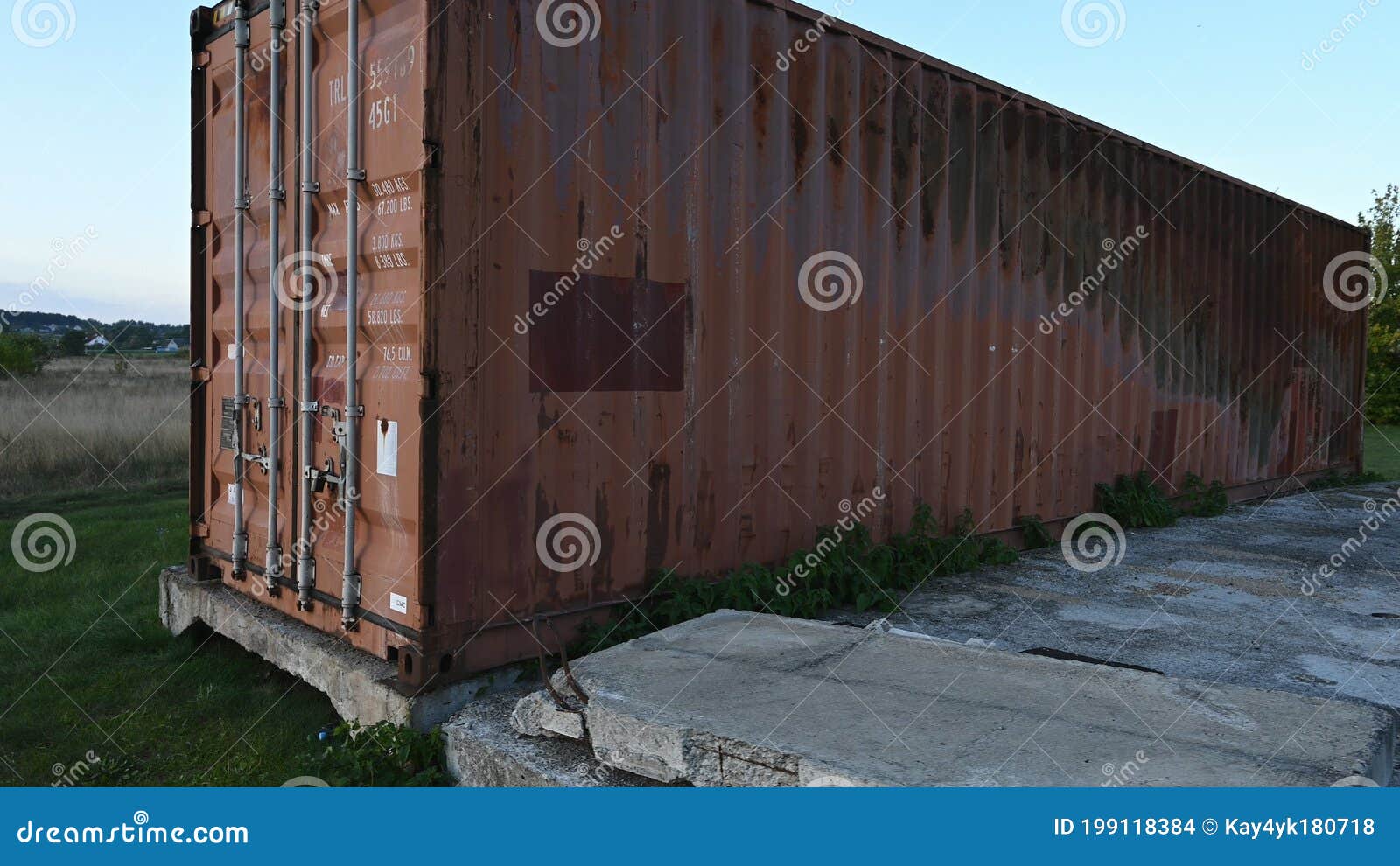 Abandoned Cargo Train Royalty-Free Stock Image | CartoonDealer.com ...