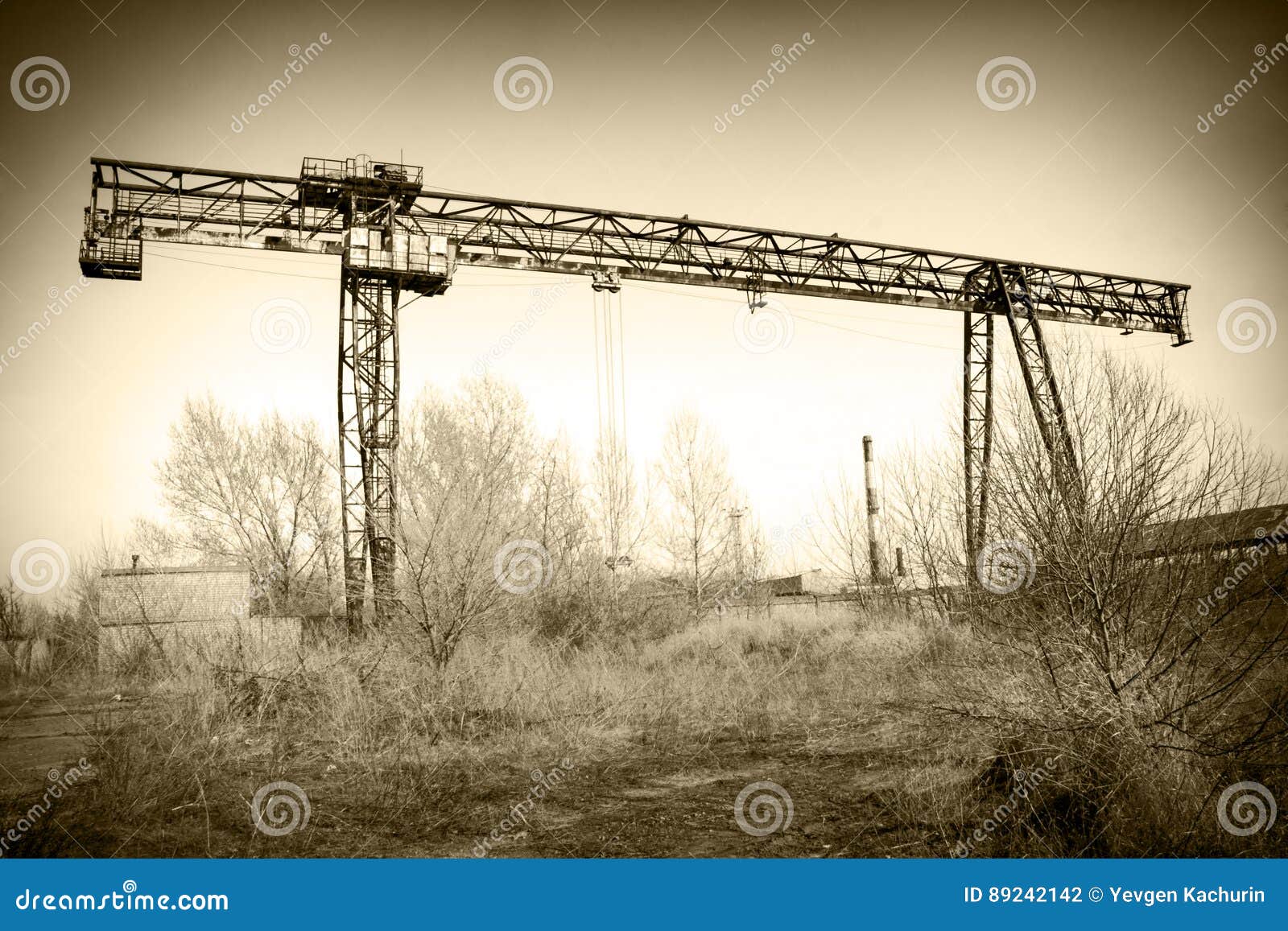 Old rusty crane stock photo. Image of architecture, engineering - 89242142
