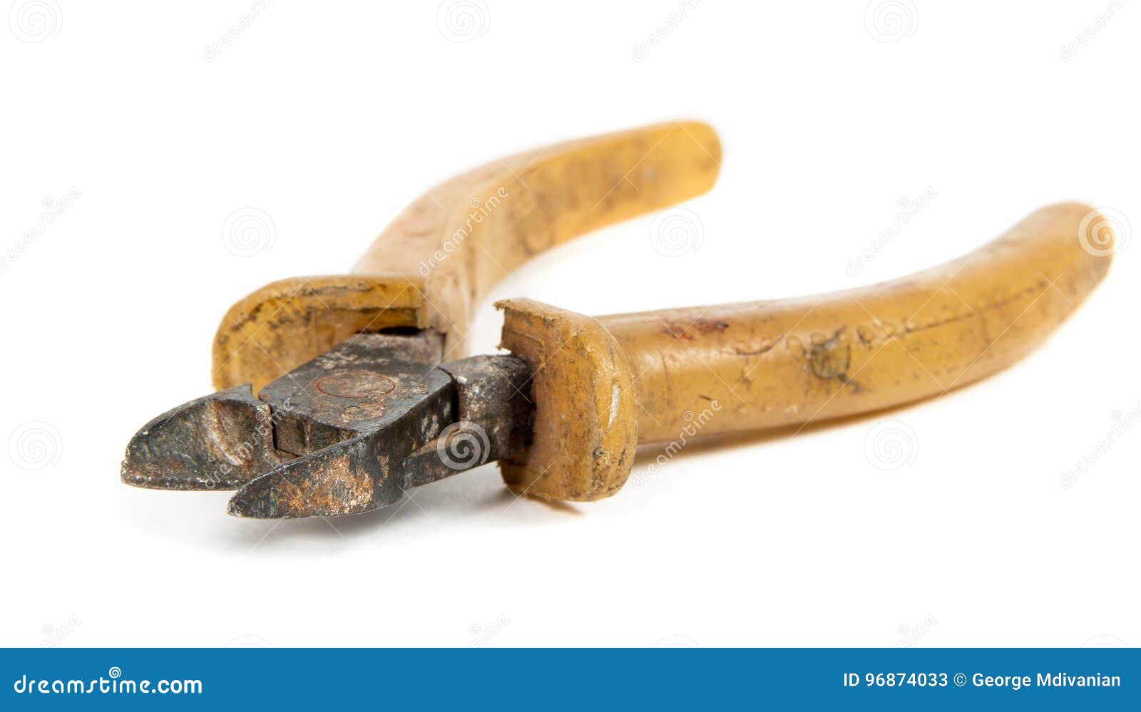 Old rusty cutter stock image. Image of hardware, industrial - 96874033