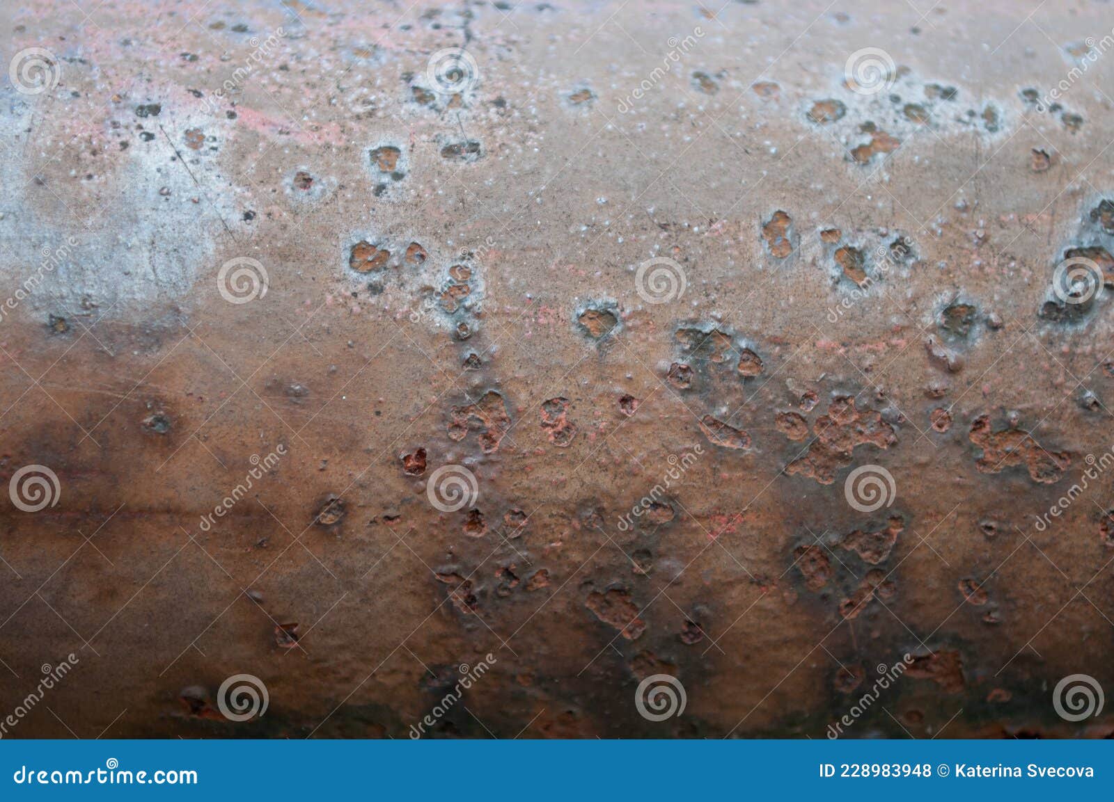 Old rusty iron rod texture stock photo. Image of soil - 228983948