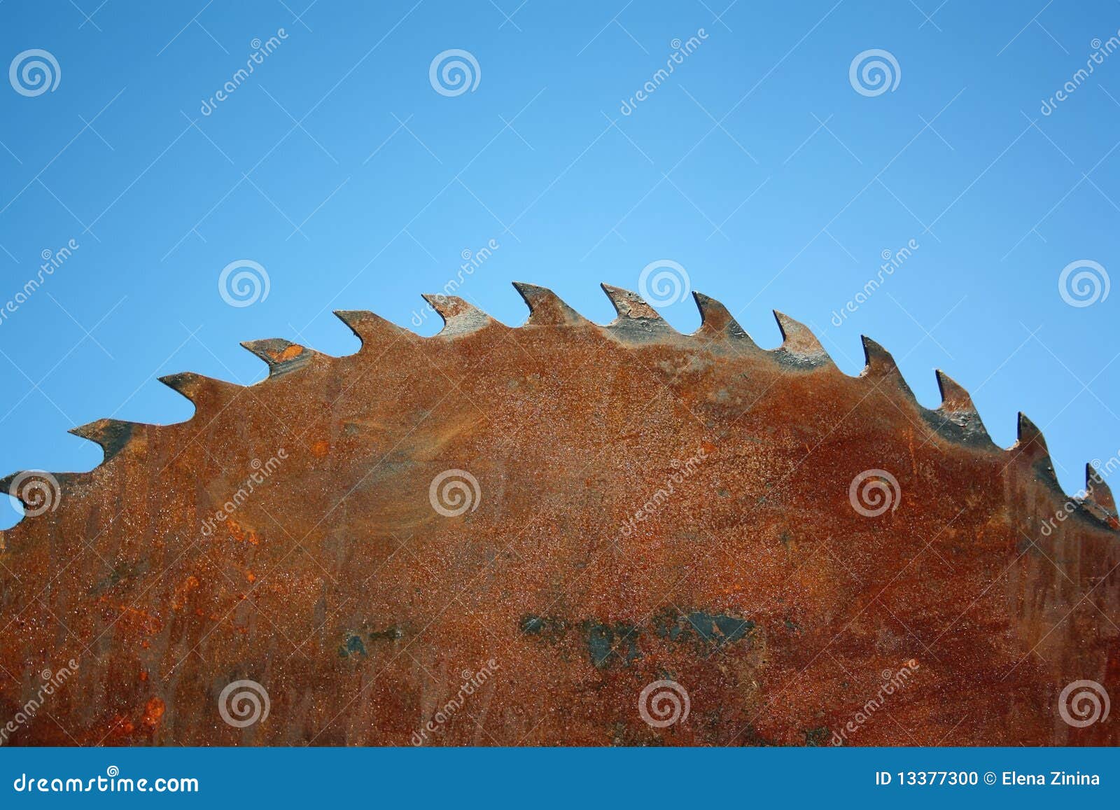 Old rusty disk stock photo. Image of blue, brown, disk - 13377300