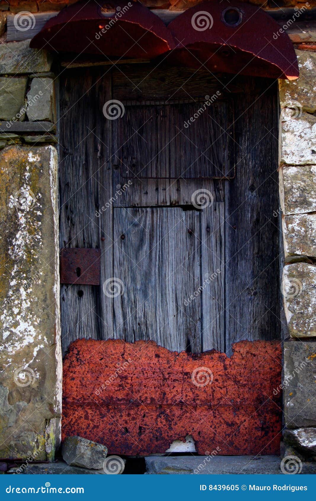 Old rusty door stock image. Image of ancient, rustic, rusty - 8439605