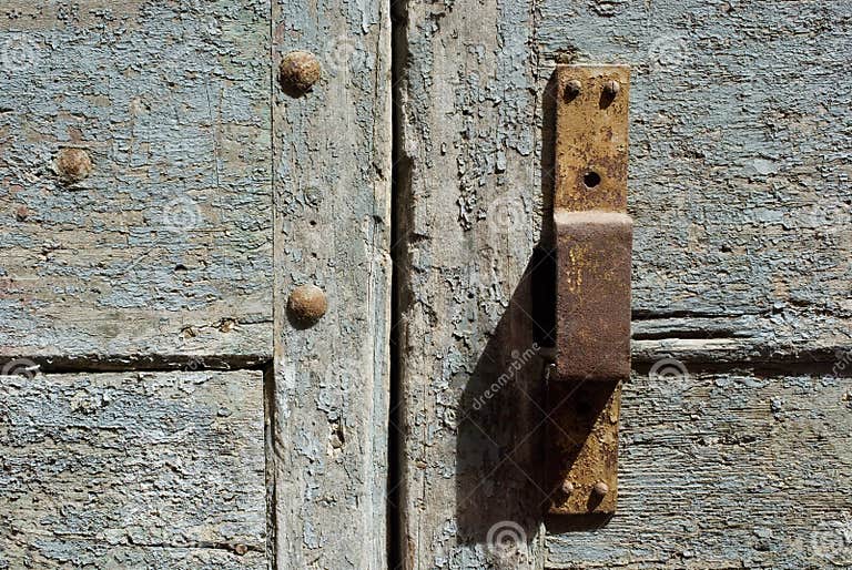 Old Rusty Door Handle stock photo. Image of closeup, ancient - 37870366