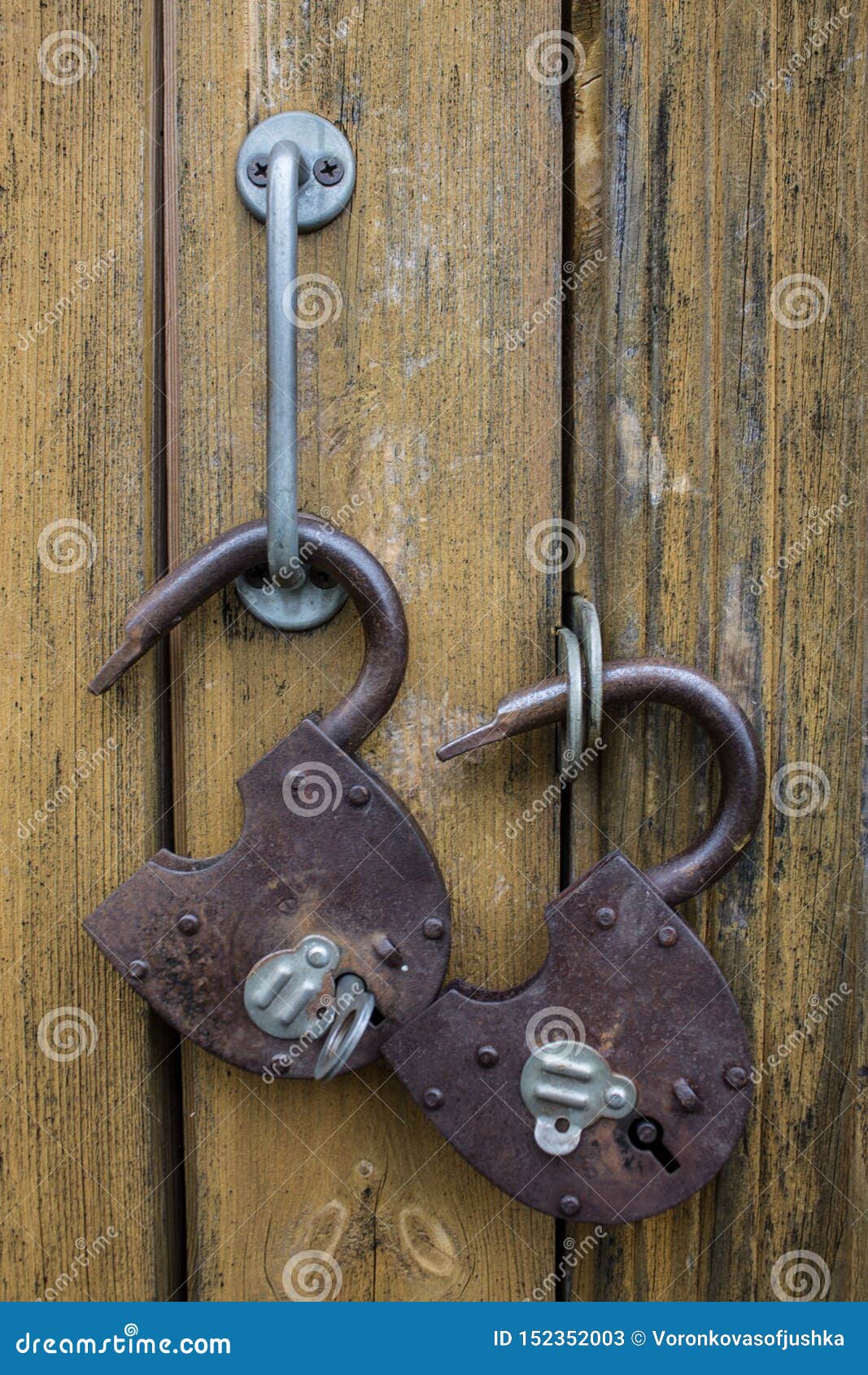 Old Rusty Door Locks with Keys Stock Image - Image of life, still ...