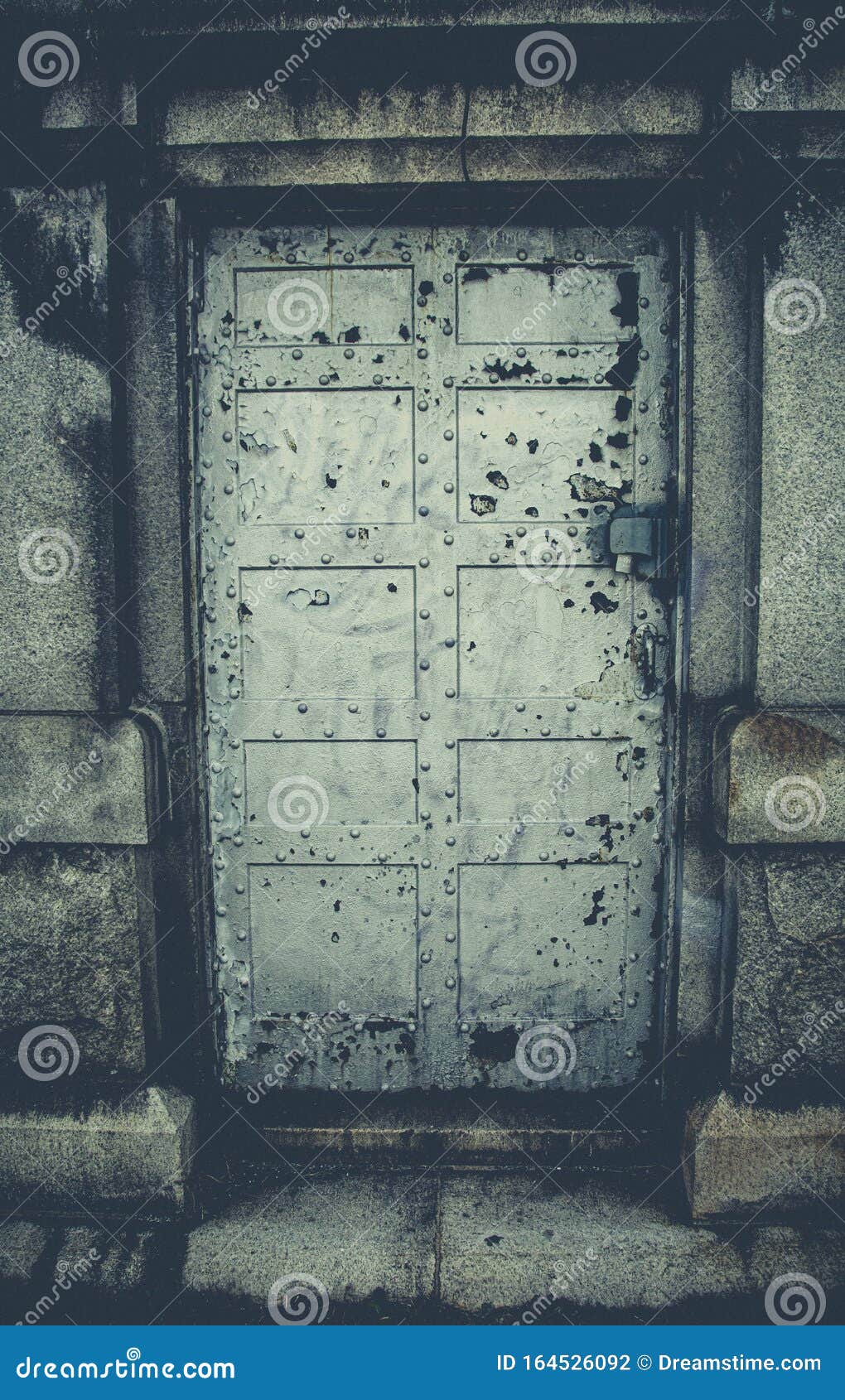 Old rusty door stock photo. Image of entrance, rusty - 164526092