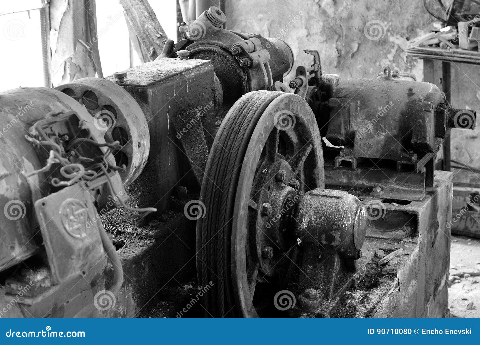 Old rusty eletrical box stock photo. Image of current - 90710080