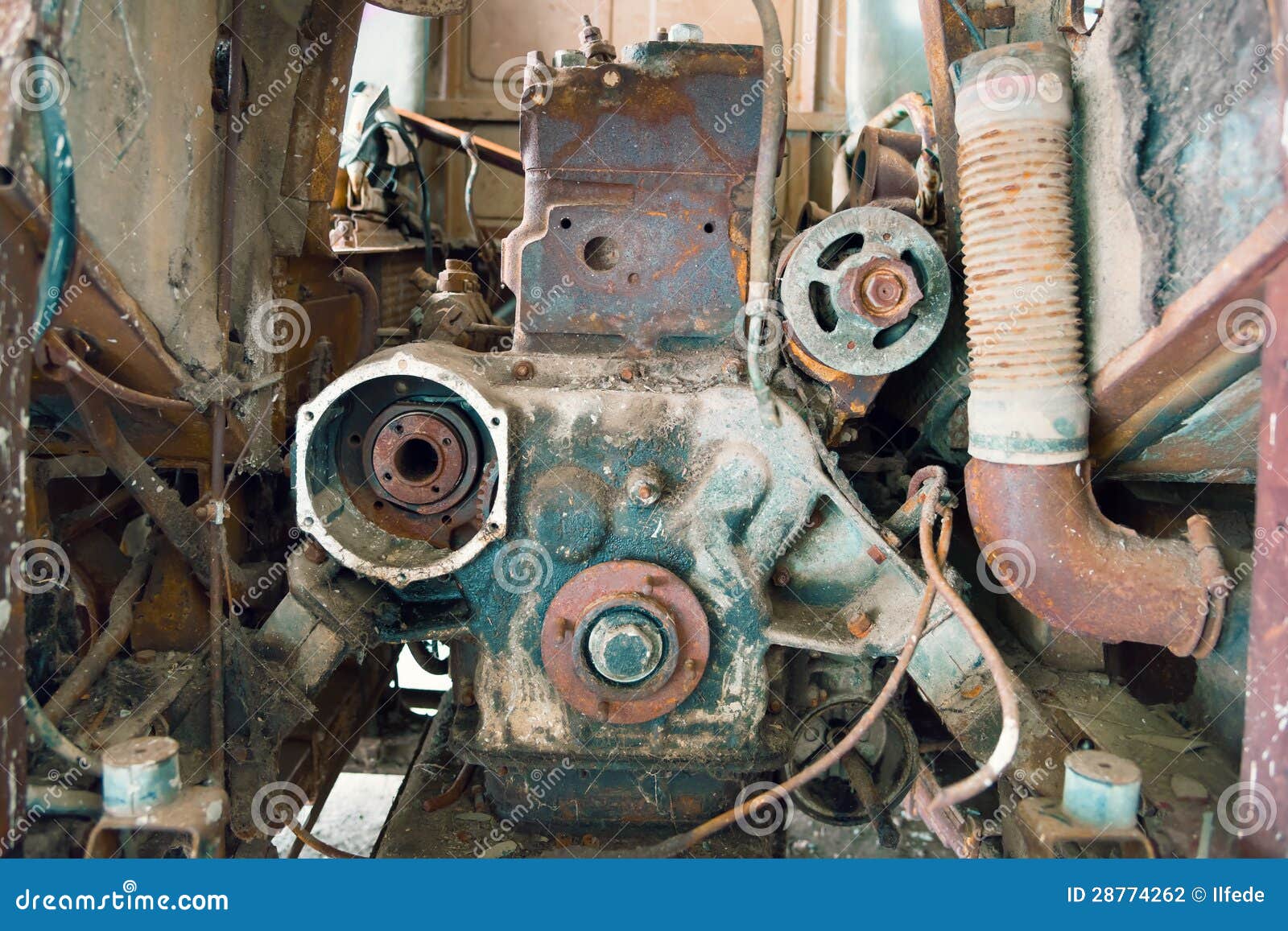 Old rusty engine stock photo. Image of metallic, closeup - 28774262