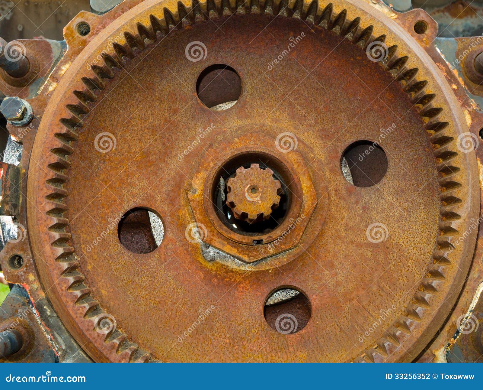 Old rusty engine stock photo. Image of engineering, iron - 33256352