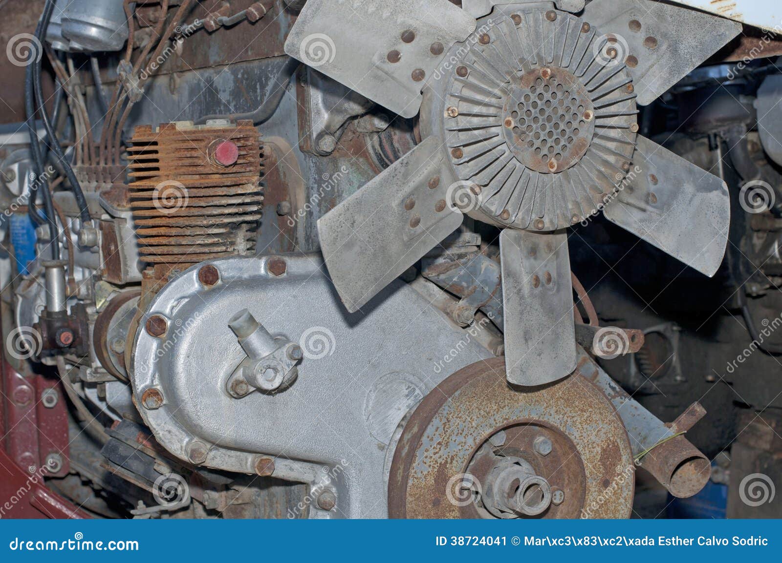 Old and rusty engine stock image. Image of scrap, engine - 38724041