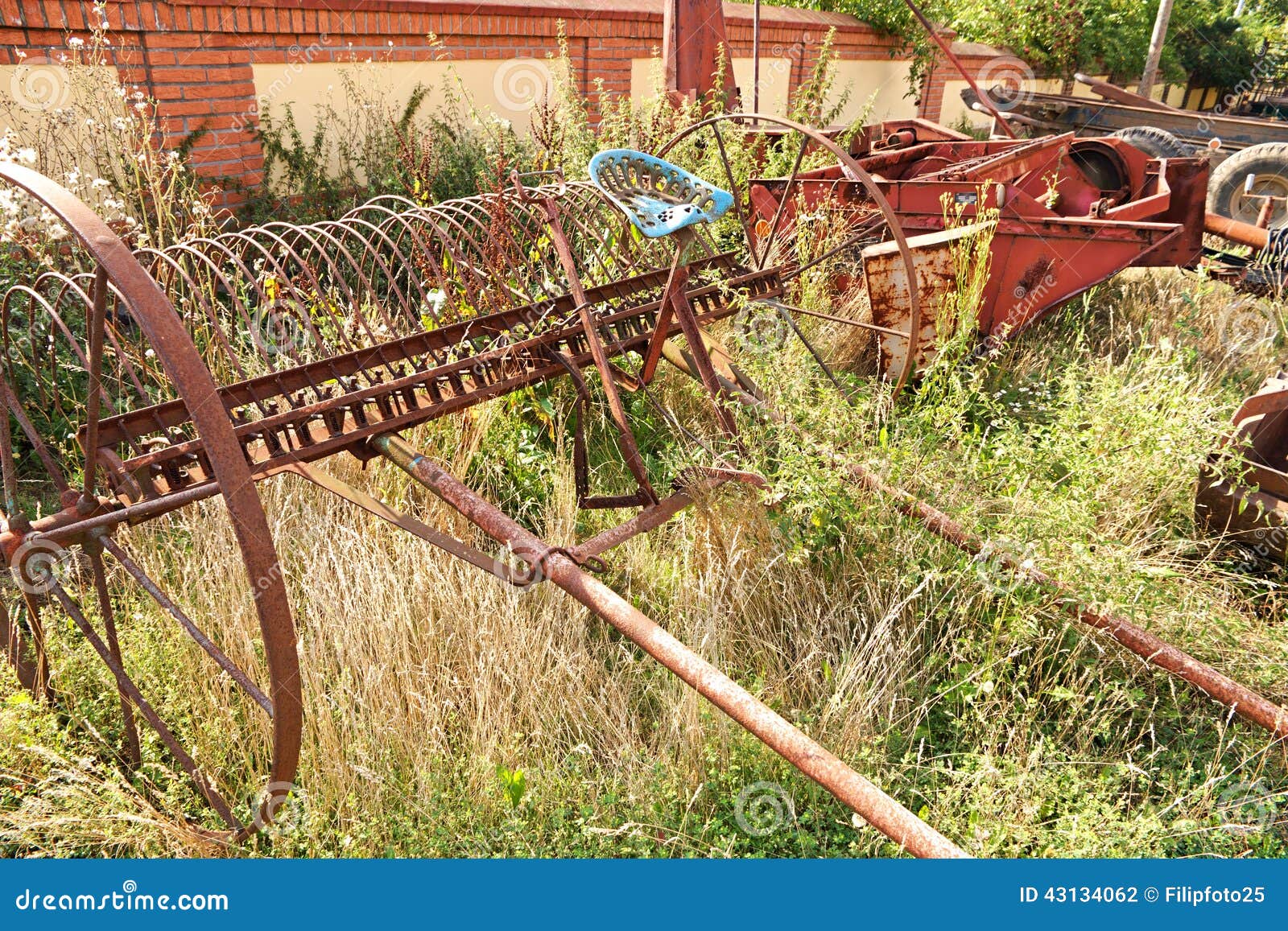 Old rusty farm stock photo. Image of farming, homestead - 43134062