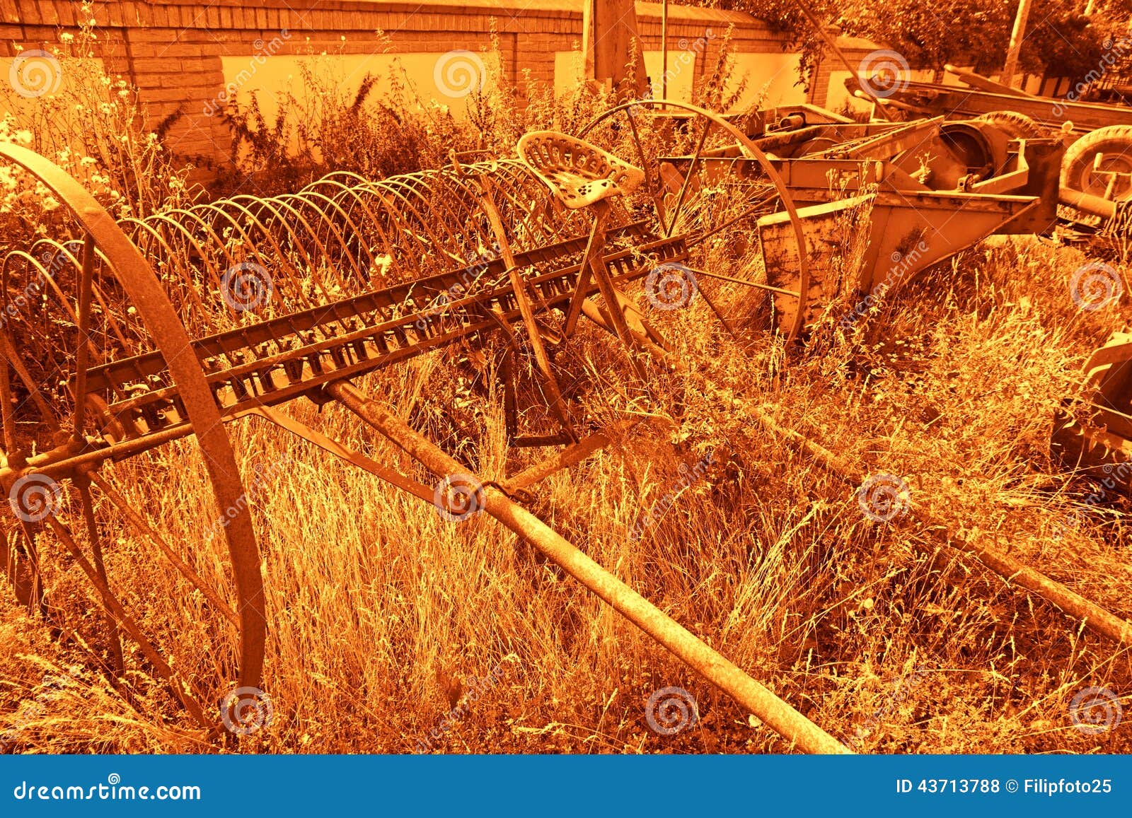 Old rusty farm stock photo. Image of stool, inviting - 43713788