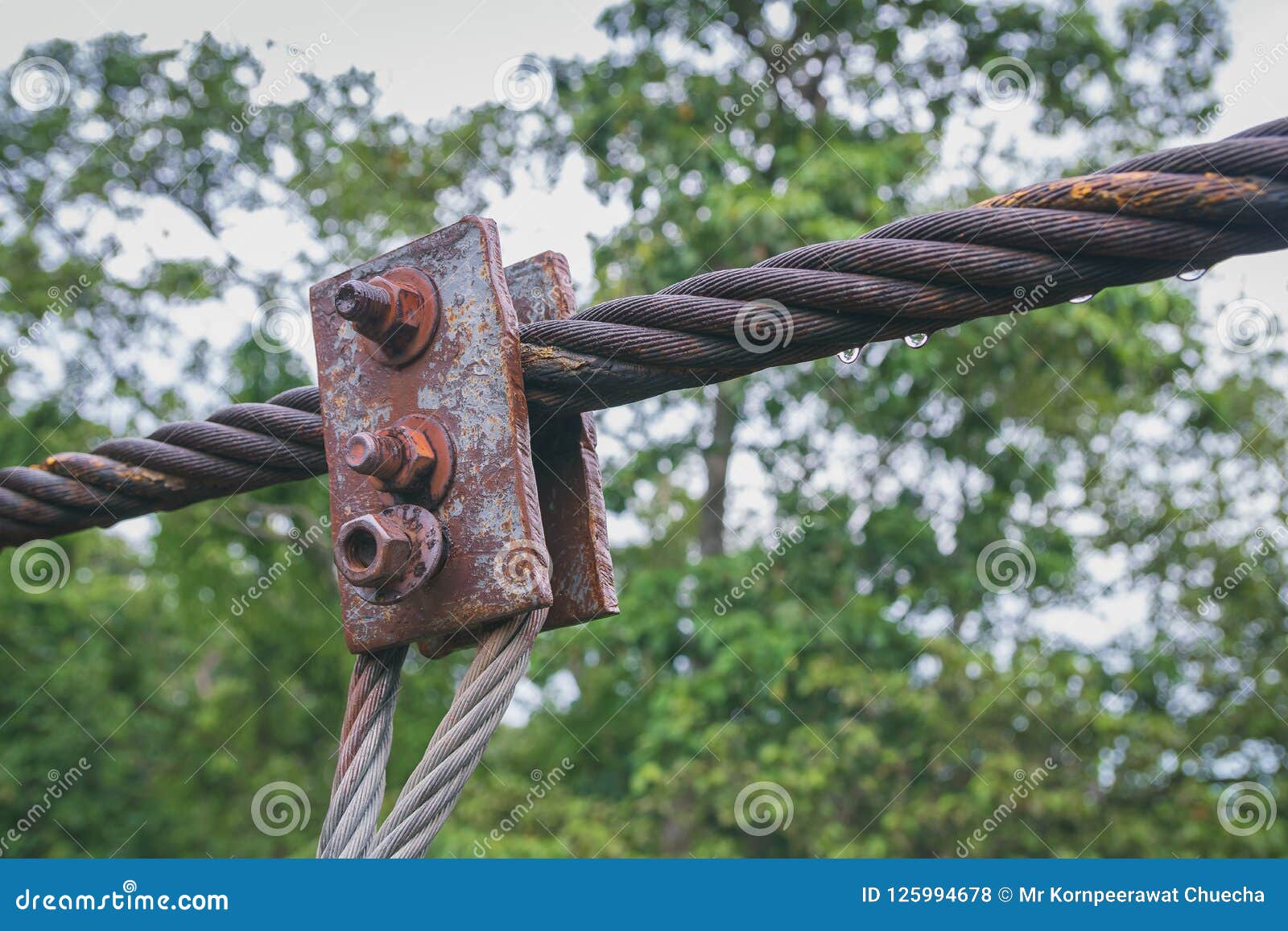 The Old Rusty Fasteners that are Used for a Long Time. Stock Photo ...