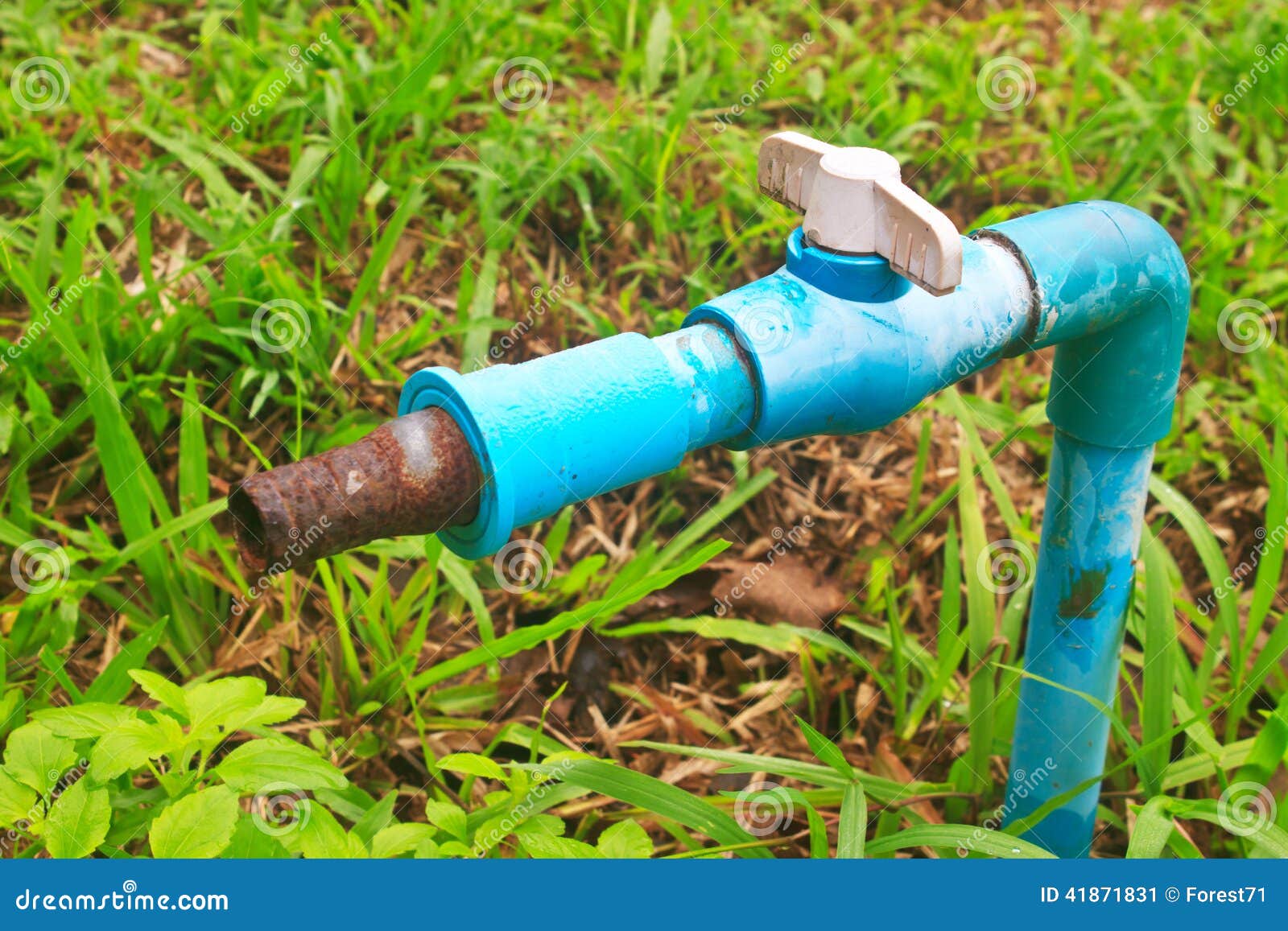 Old and rusty faucet stock image. Image of closeup, pipe - 41871831
