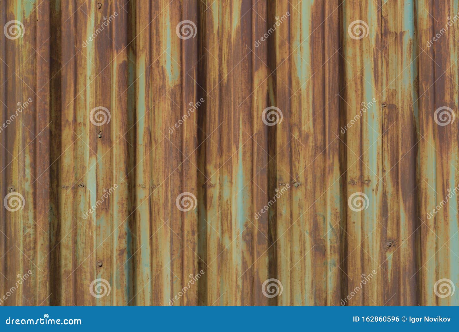Old rusty fence stock photo. Image of pattern, retro - 162860596