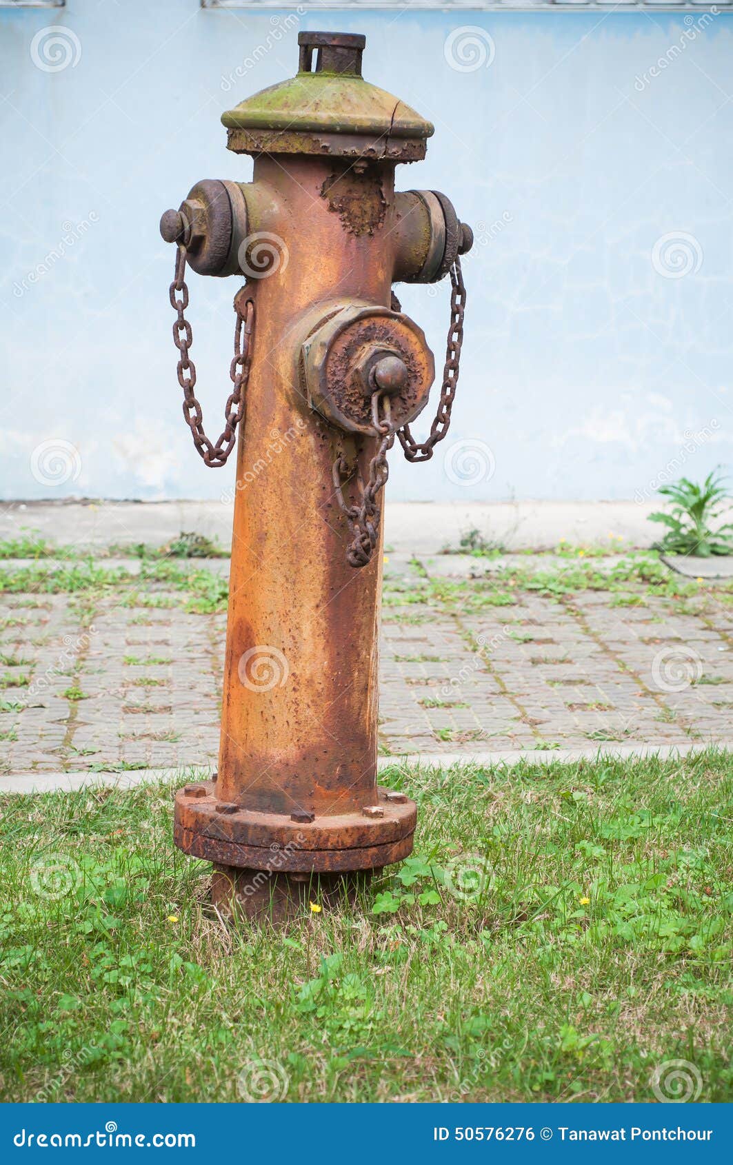 Old rusty fire hydrant stock photo. Image of valve, extinguish - 50576276