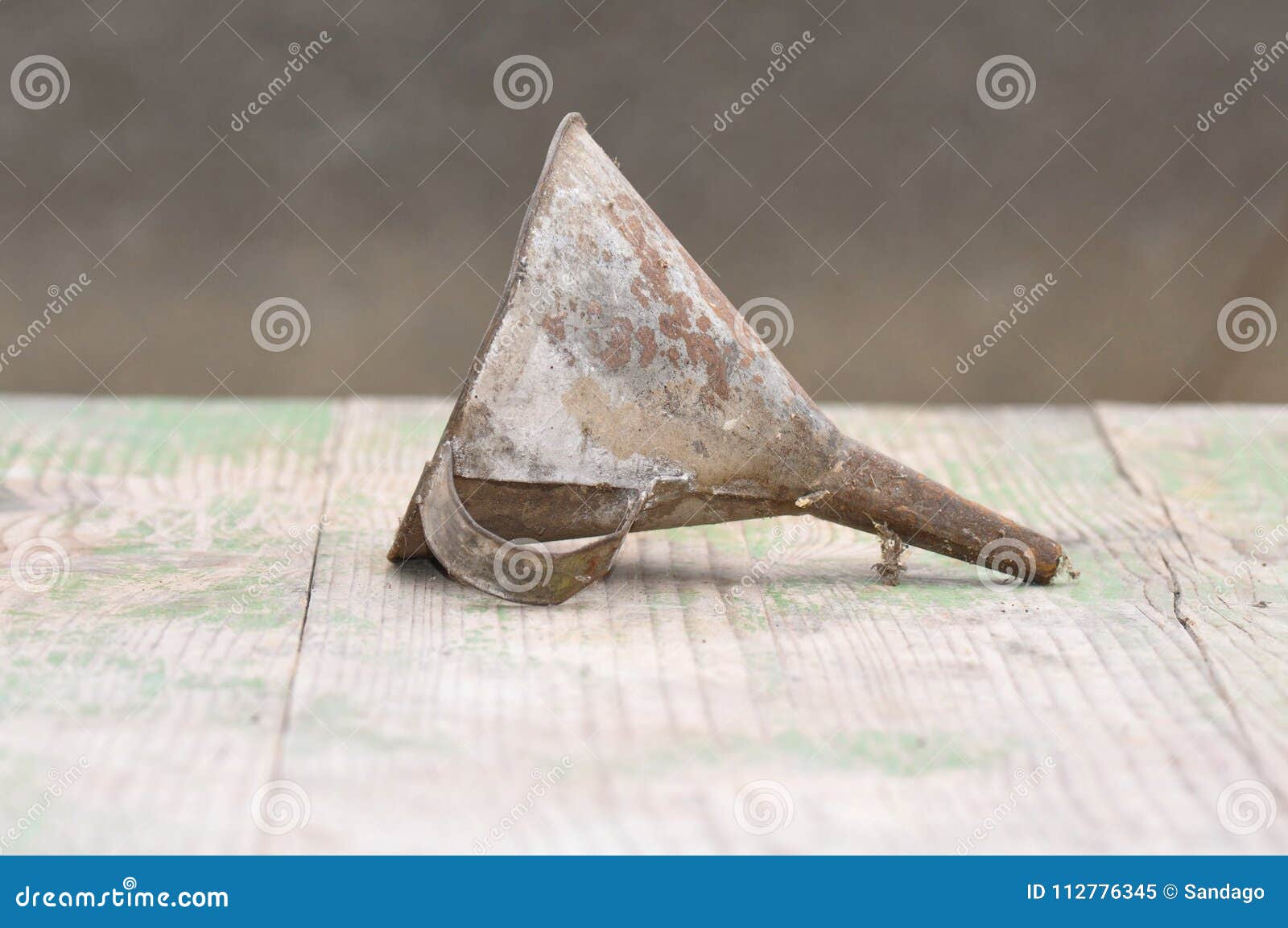 Old Rusty Funnel stock image. Image of corroded, appliance - 112776345