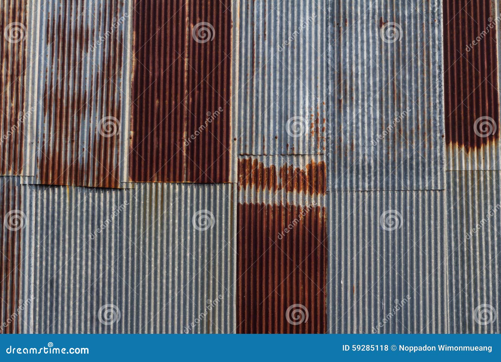 Old rusty galvanized stock photo. Image of material, damaged - 59285118