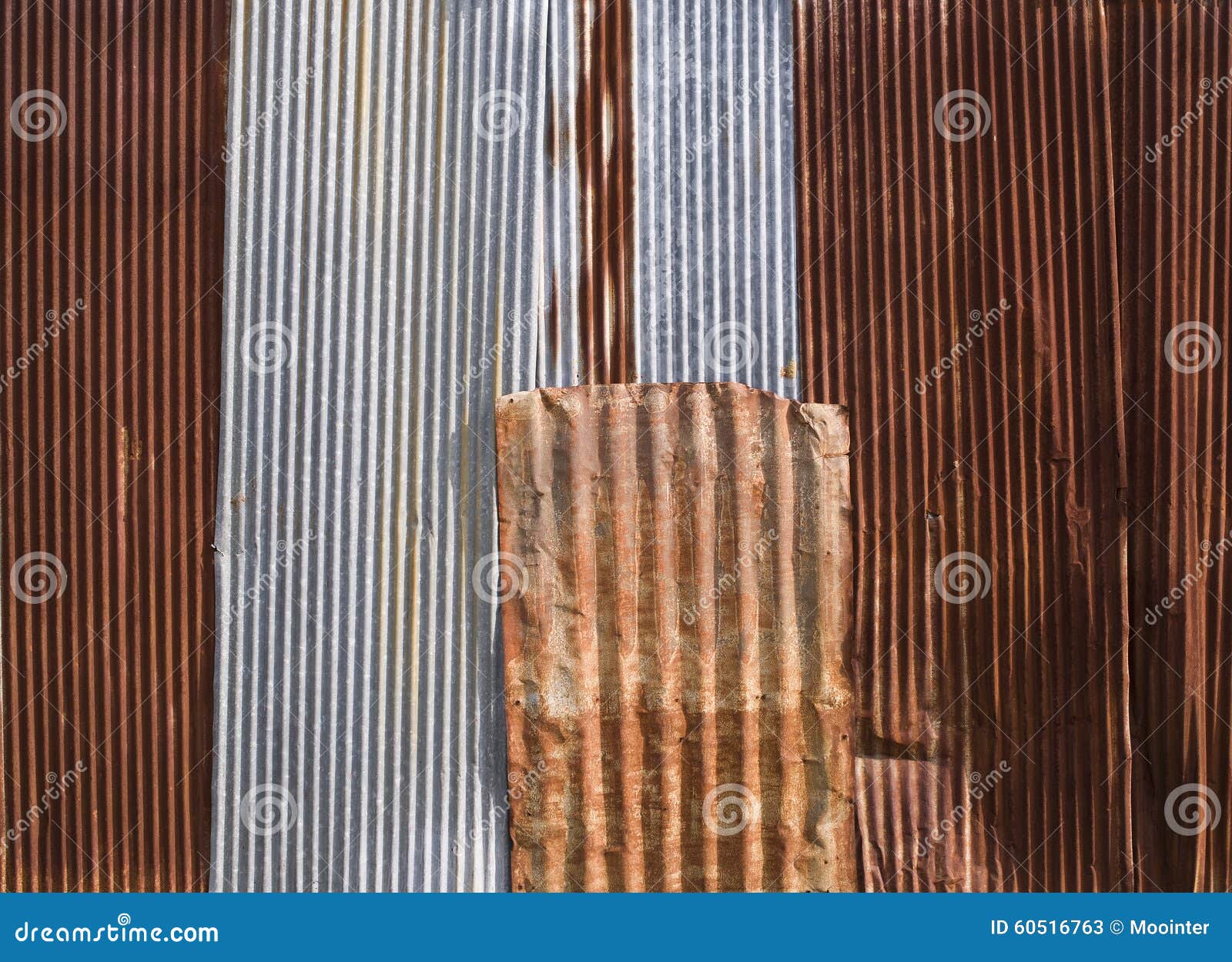 Old rusty galvanized. stock image. Image of metal, iron - 60516763