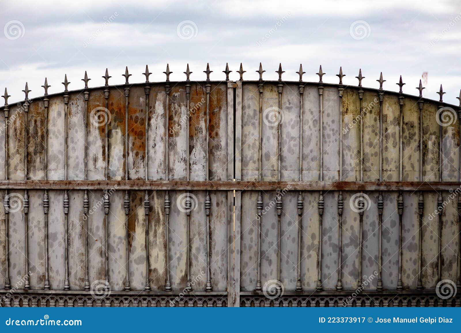 Rusty Gate Royalty-Free Stock Photo | CartoonDealer.com #97823673