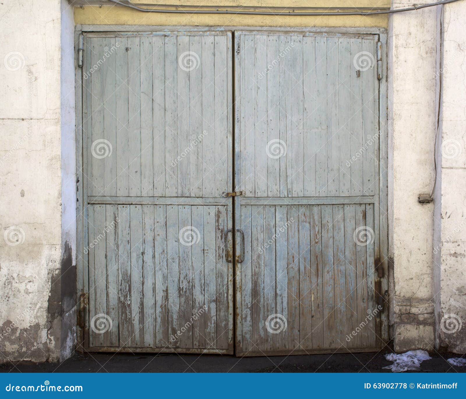 Old Rusty Gate As Background Texture, Front View, Vertical Stock Photo ...