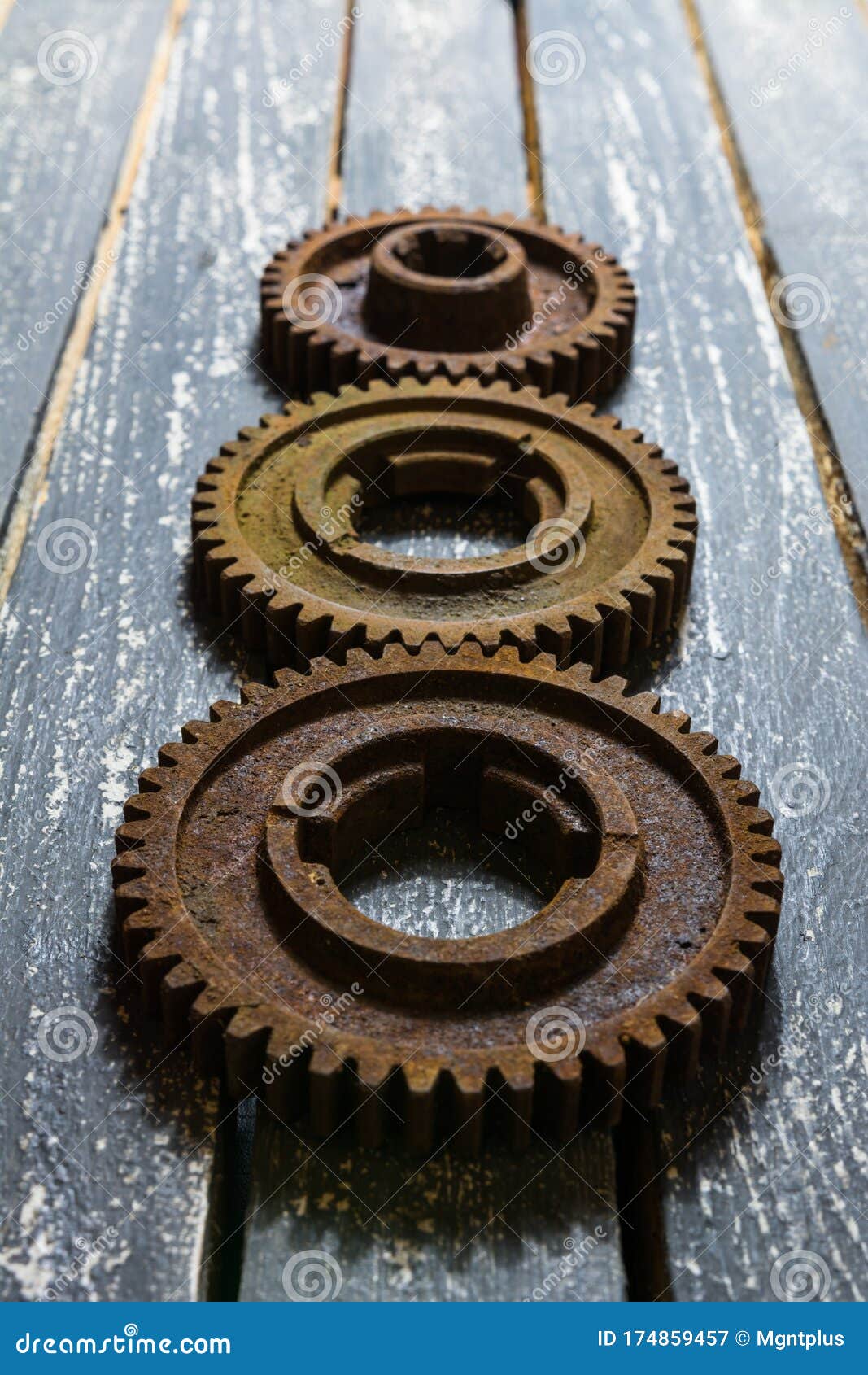 Old rusty gears stock image. Image of wheels, gears - 174859457