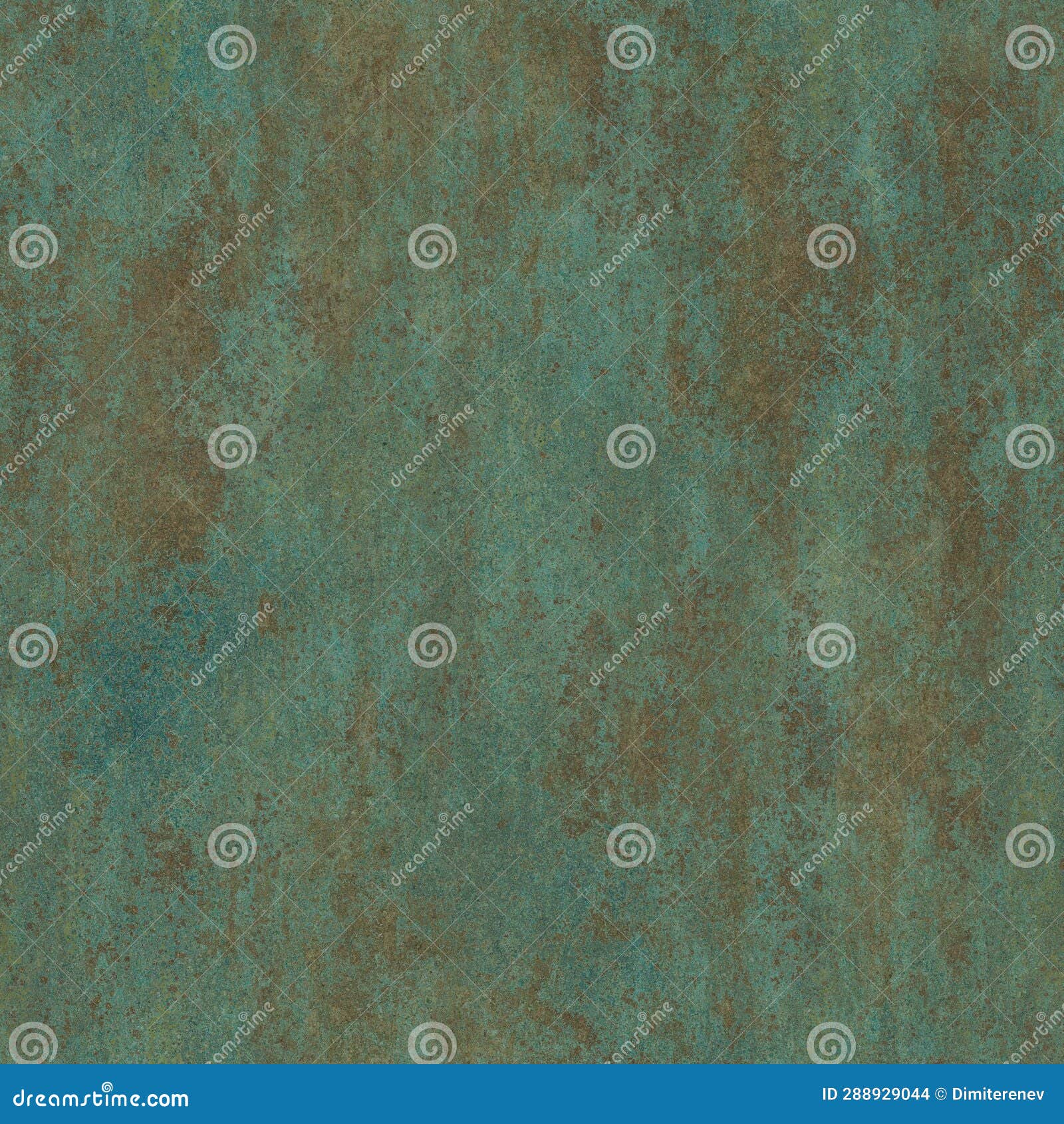 Old Rusty Green Painted Metal Plate Surface - Seamless Texture Stock ...