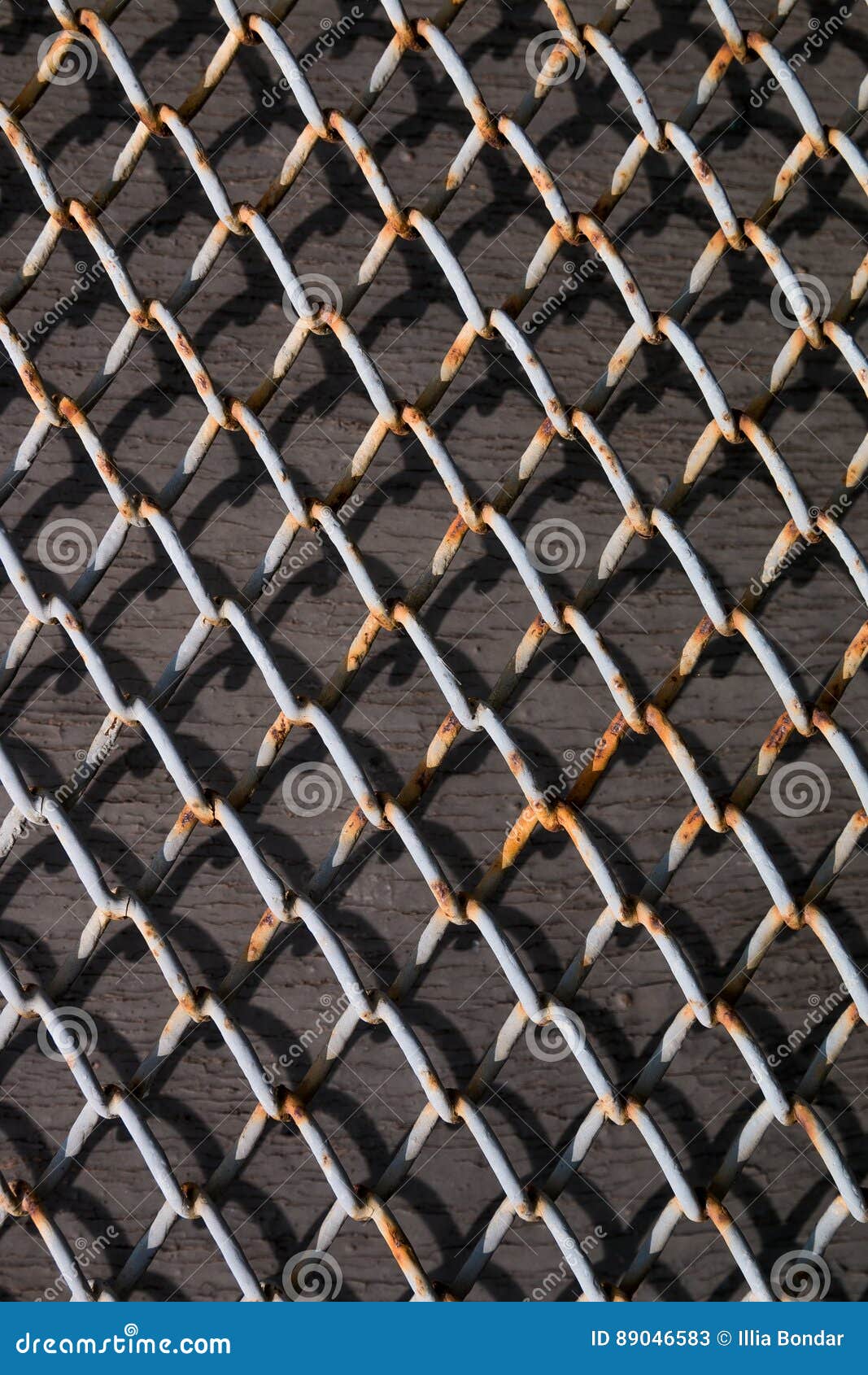Old Rusty Grey Mesh Background. Copy Space. Stock Image - Image of rust ...