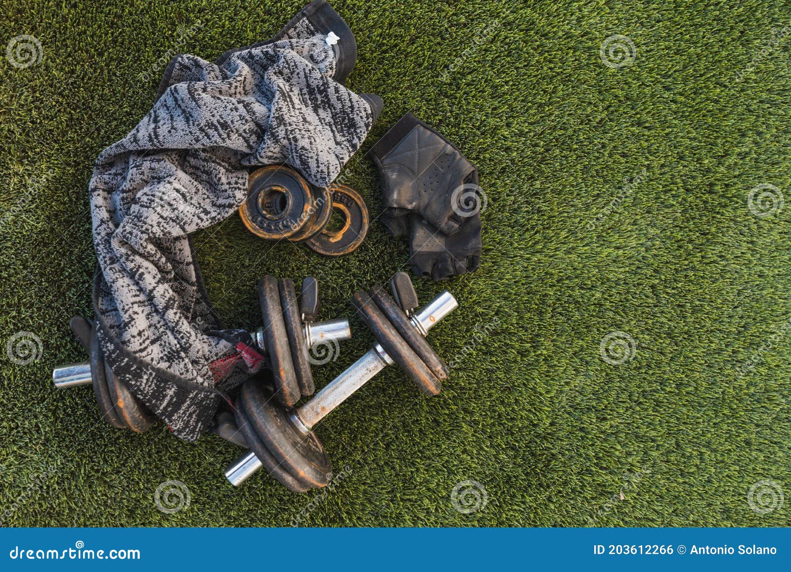 Old rusty gym stock photo. Image of exercise, garden - 203612266