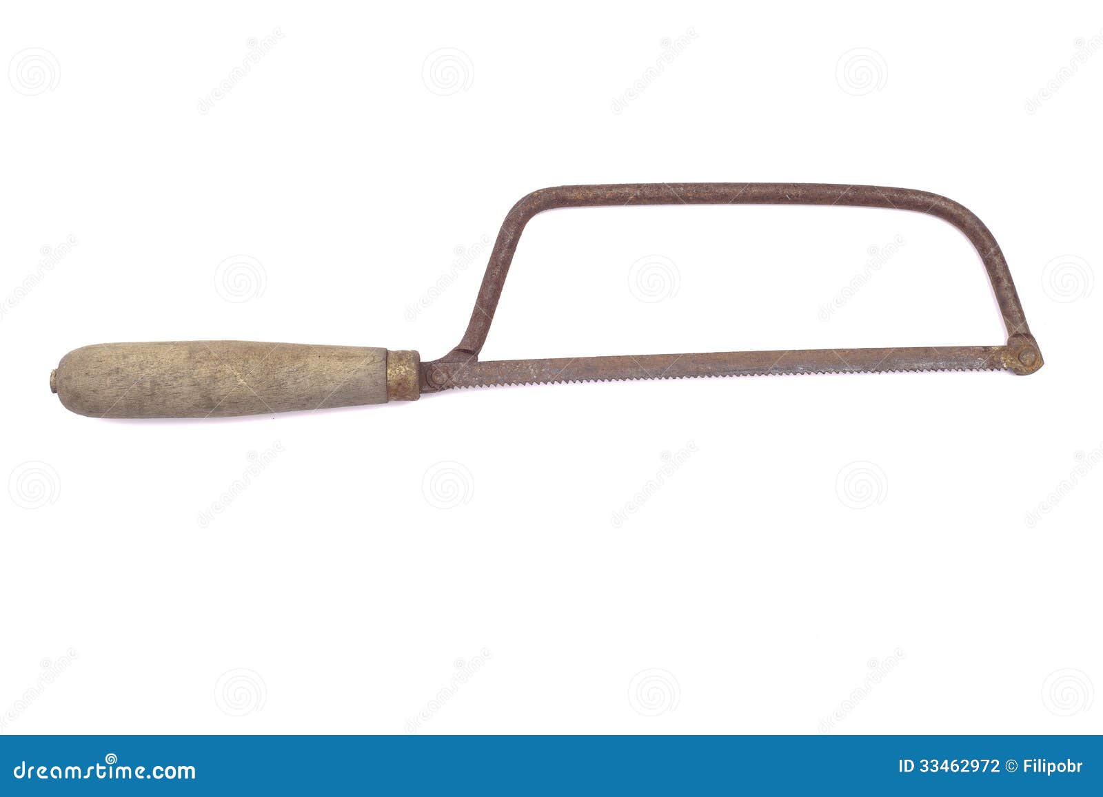 Old rusty hacksaw stock photo. Image of cabinetmaker - 33462972
