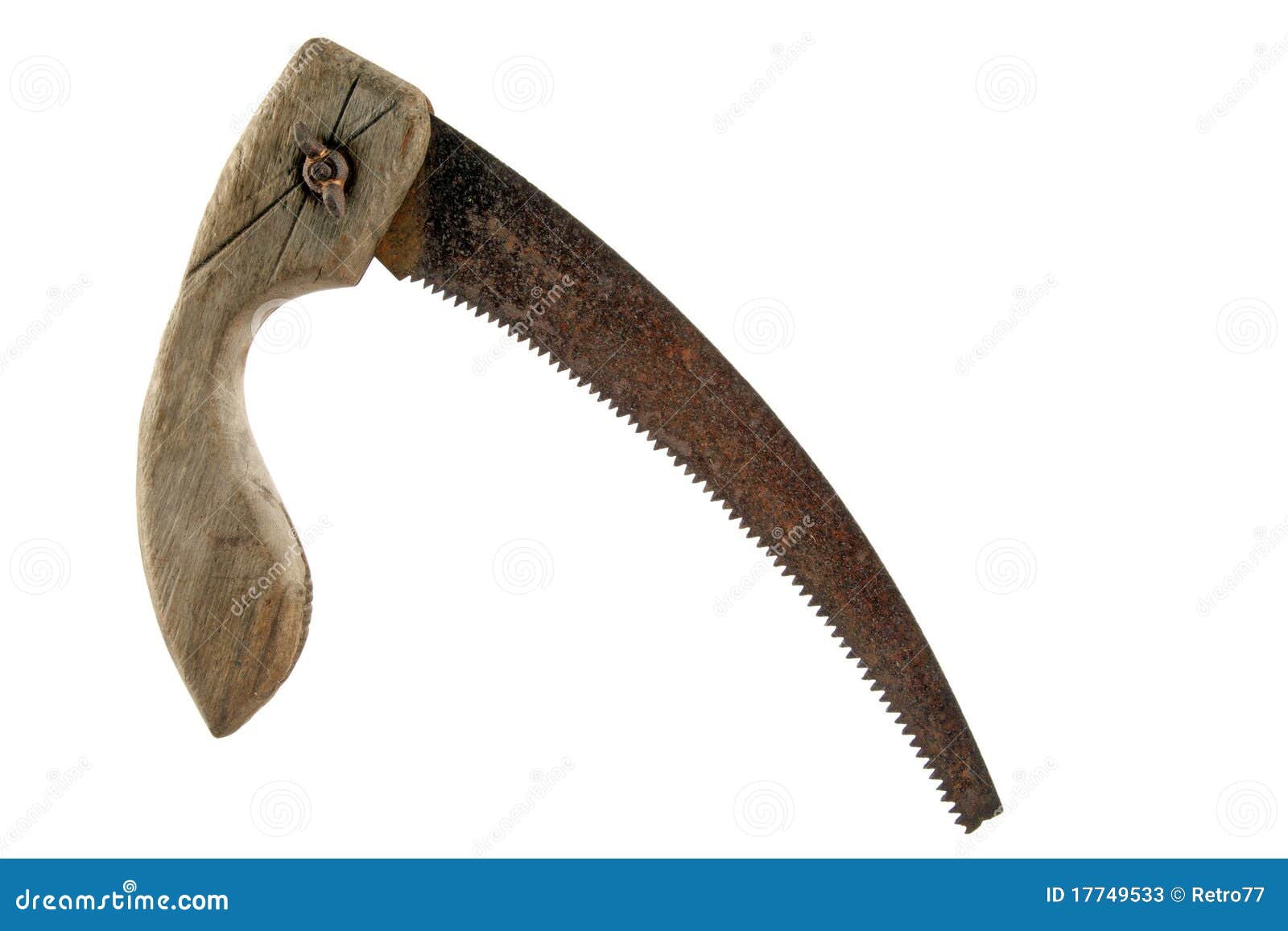 Old rusty hand saw stock image. Image of blade, wood - 17749533