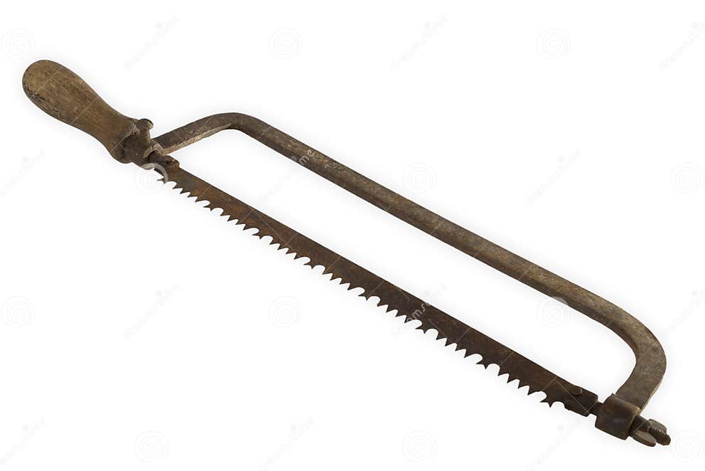 Old rusty hand saw stock photo. Image of metal, handle - 90465080