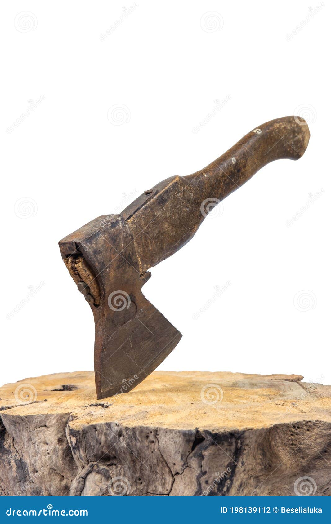 Ax Stuck In The Stump. Wooden Stump In The Forest. Deforestation Man ... Ax Stuck In The Stump. Wooden Stump In The Forest. Deforestation Man ...