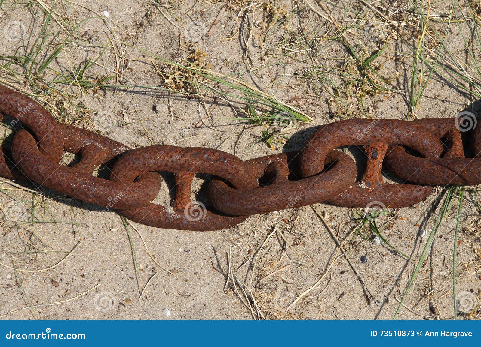 Old Rusty Heavy Chain stock image. Image of strength - 73510873