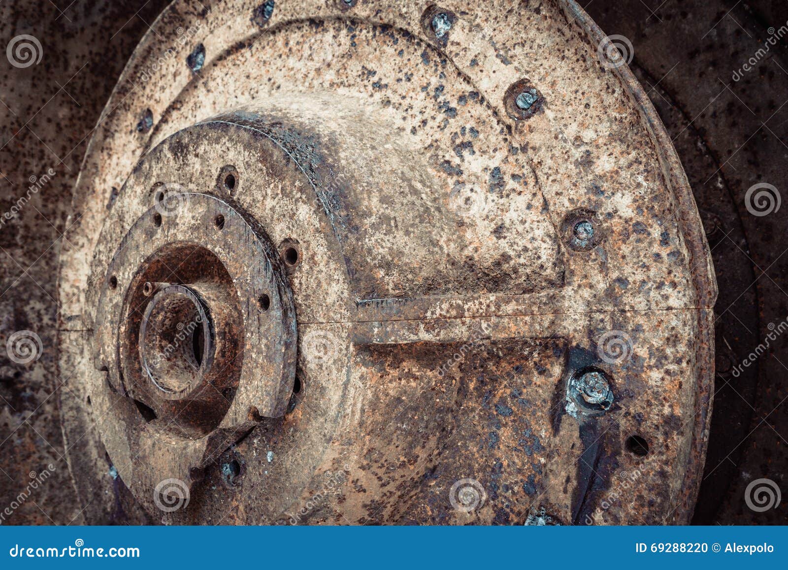 Big Rusty Heavy Steel Hermetic Doors In The Abandoned Soviet Bomb ...