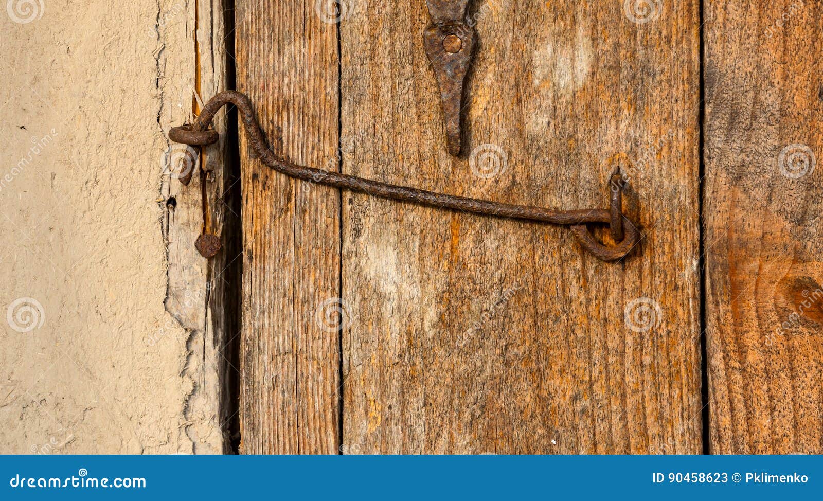 Old rusty hook stock image. Image of protection, metal - 90458623