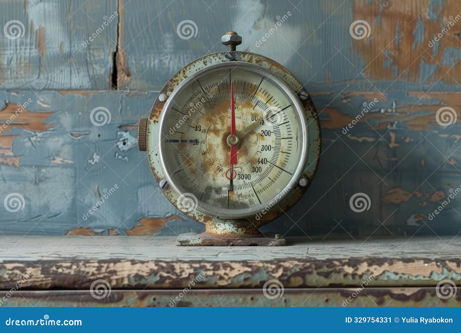 Gauge Meter. Rating Scale Bar Indicator With Arrow Speedometer ...