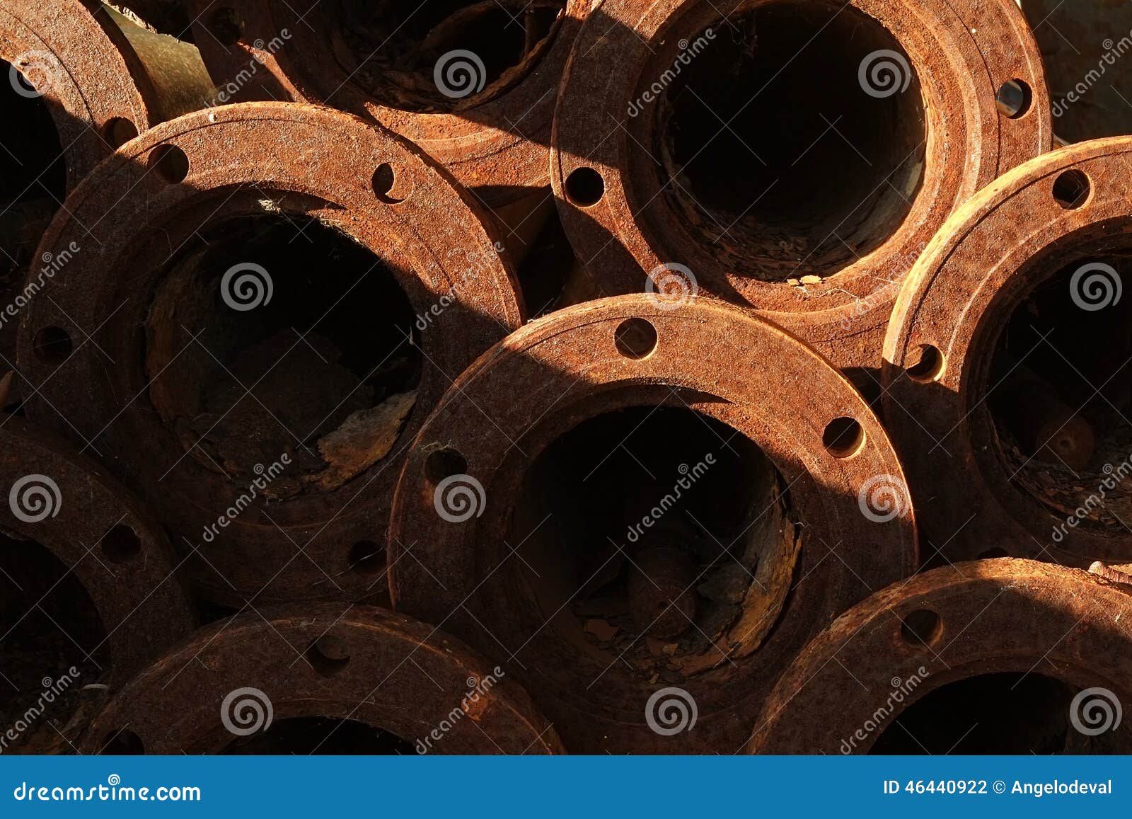Old Rusty Industrial Water Pipes Stock Photo - Image of rusty, plumber ...