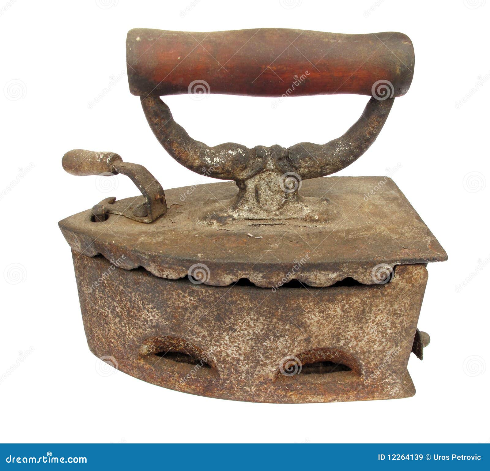 Old rusty iron stock image. Image of rusty, used, flat - 12264139