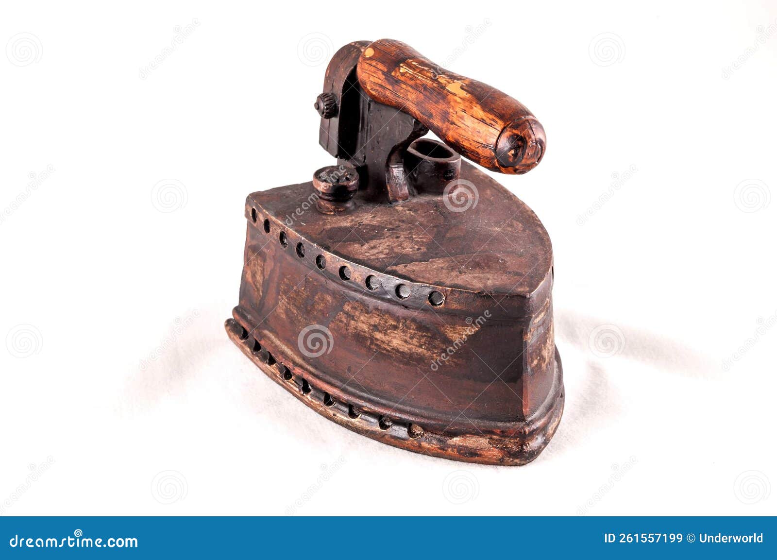 Old Rusty Iron stock image. Image of laundry, rusty - 261557199